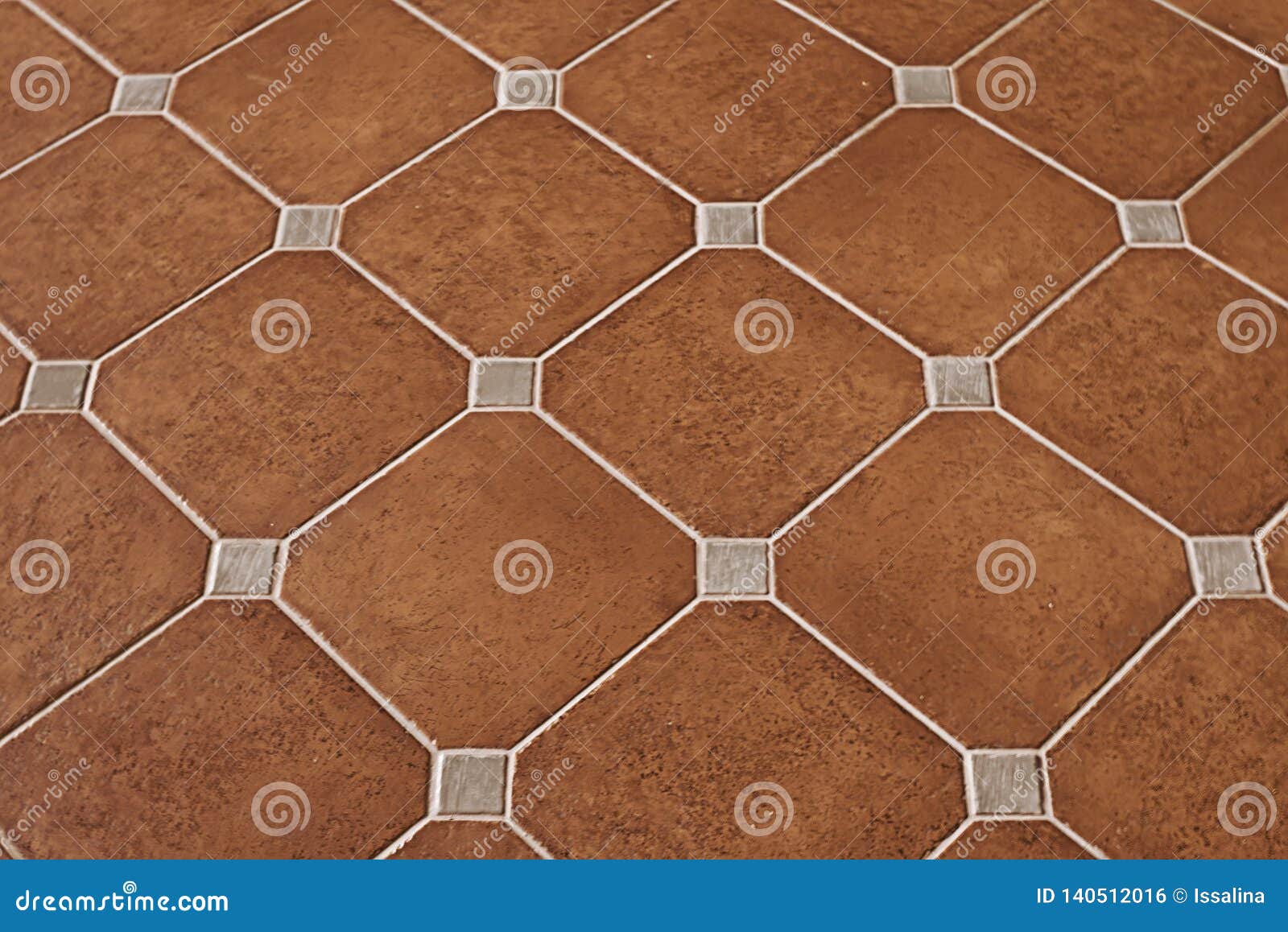 Brown Tile Floor Background Stock Photo - Image of texture, tile: 140512016
