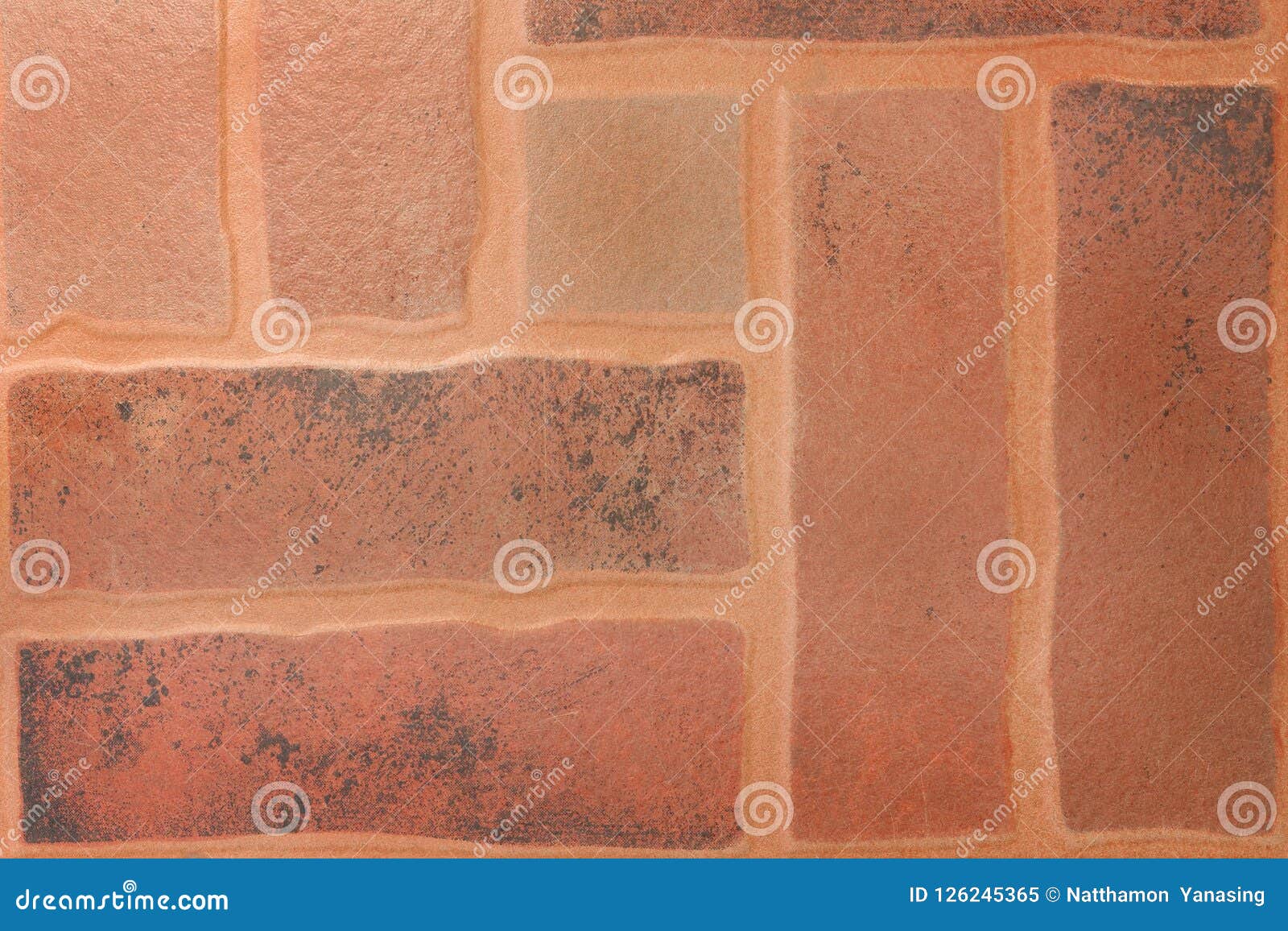 Brown Tile Floor Texture Background Stock Image - Image of artistic ...