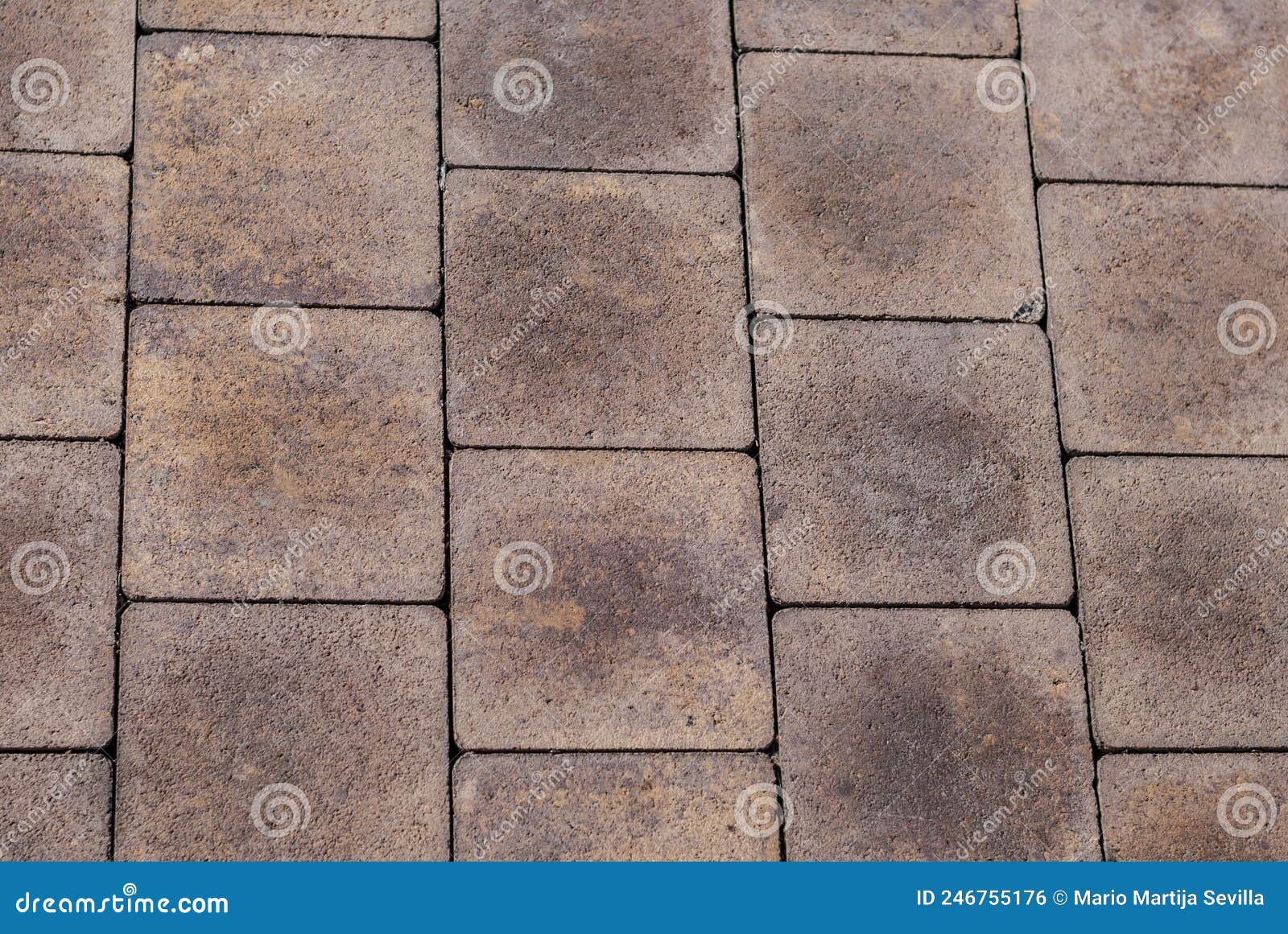 Brown Tile Flooring Texture and Background Concept. Stock Photo - Image ...