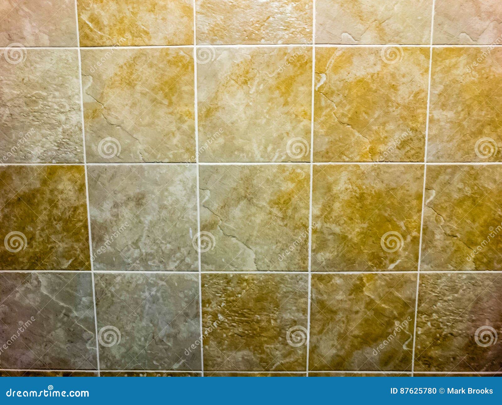 Brown Tile Wall Background Vertical Stock Photo - Image of retro ...