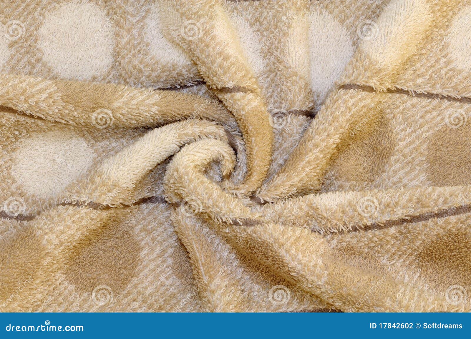 Brown towel terry cloth stock photo. Image of felt, heal - 17842602