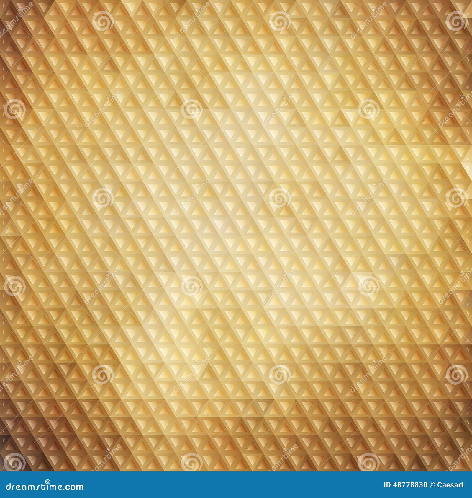 Brown triangle pattern stock vector. Illustration of element - 48778830