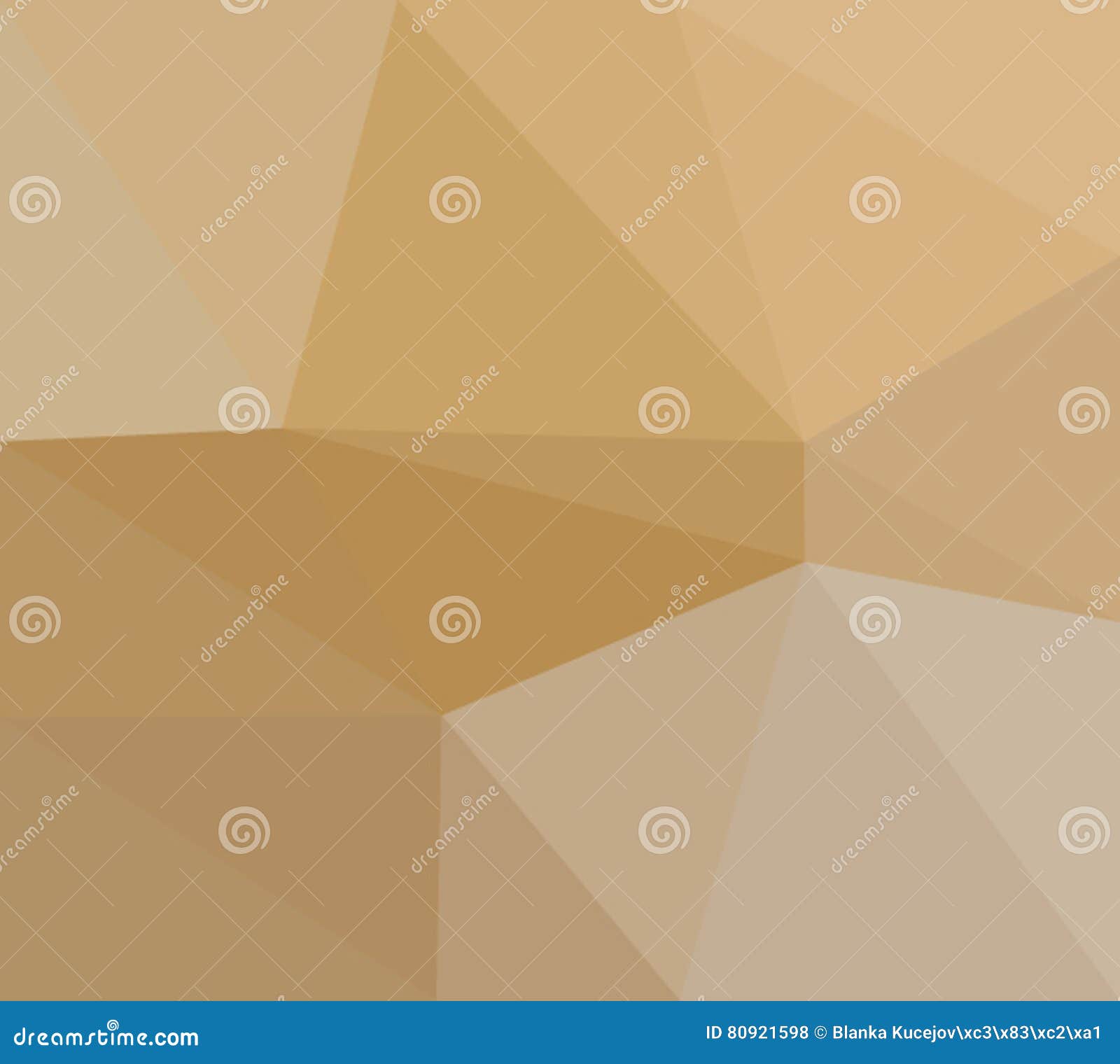 Brown triangle. stock illustration. Illustration of triangle - 80921598