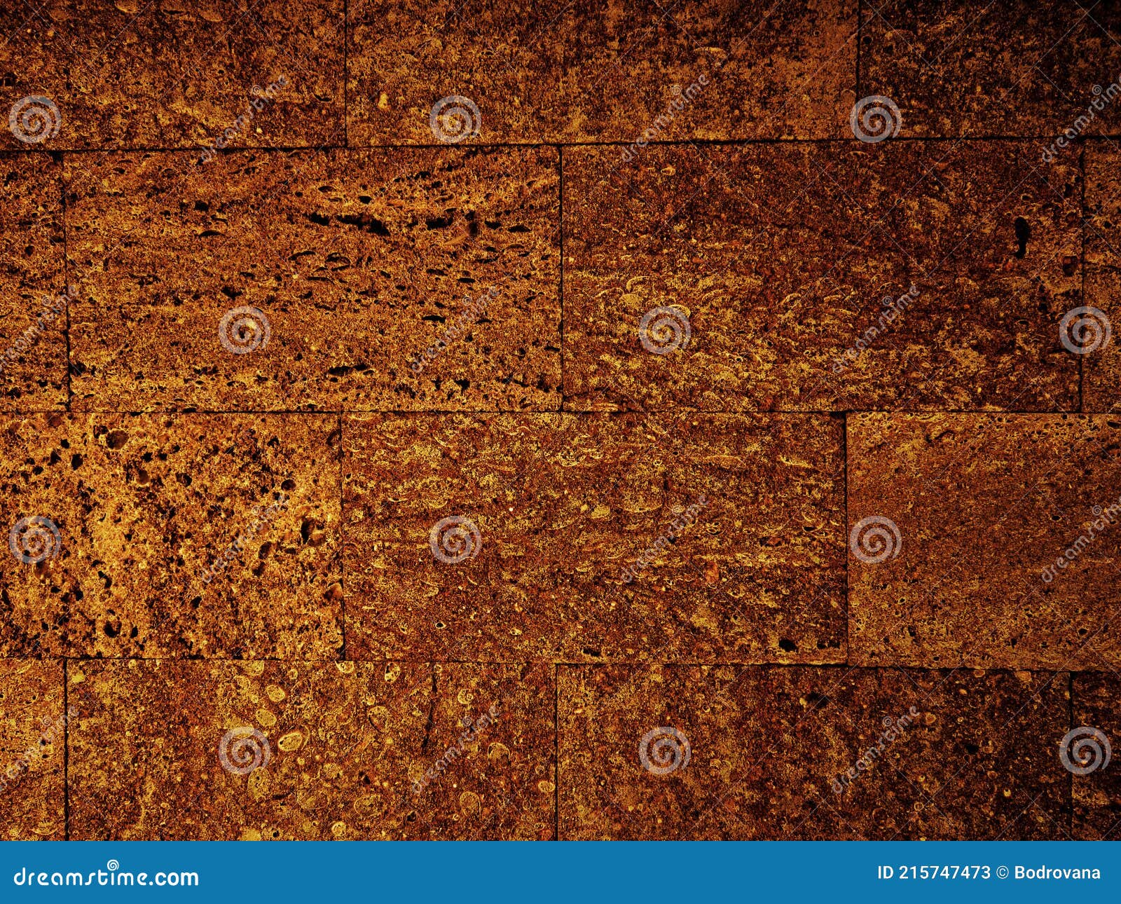 Brown Tuff Wall For Backgrounds And Textures. Stock Image ...