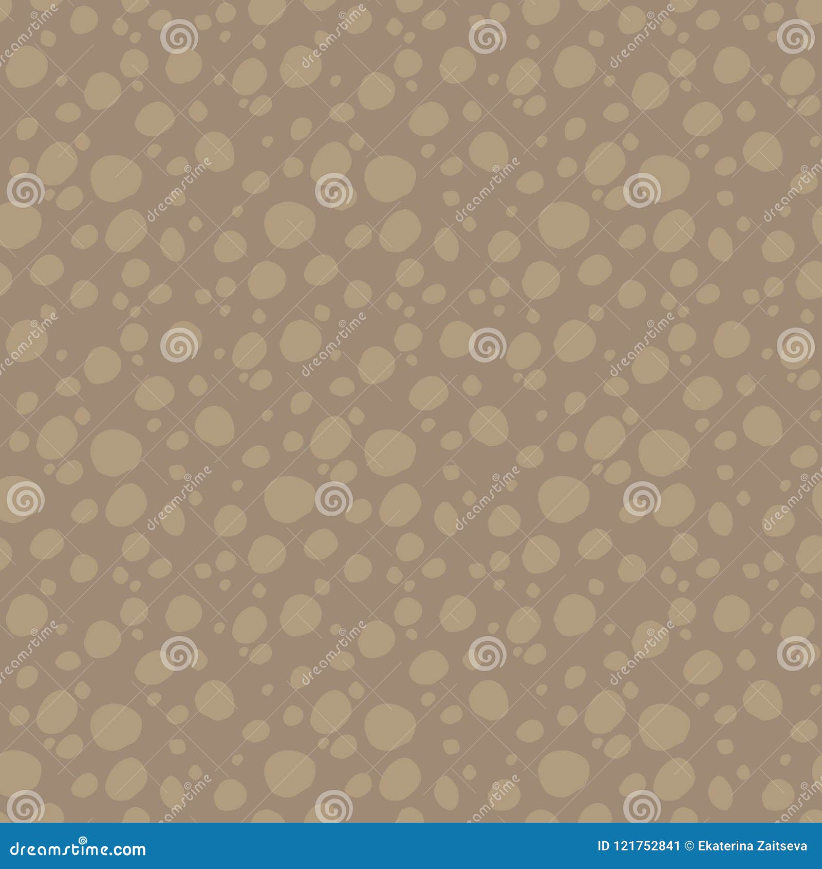 Brown Two-tone Cut of Soil Under the Ground Pattern with Lighter Round ...