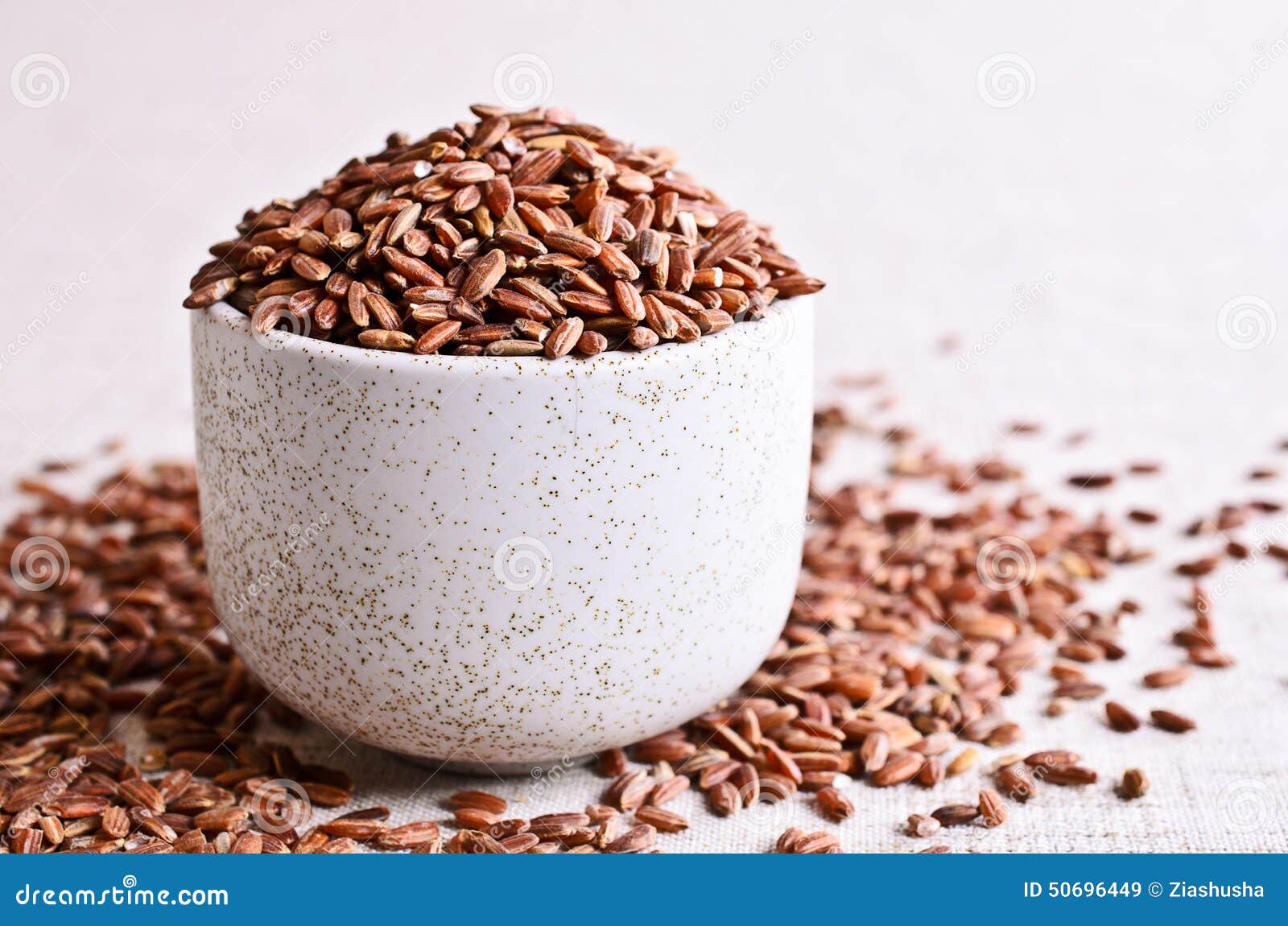 Brown unpolished rice stock image. Image of dinner, culture - 50696449