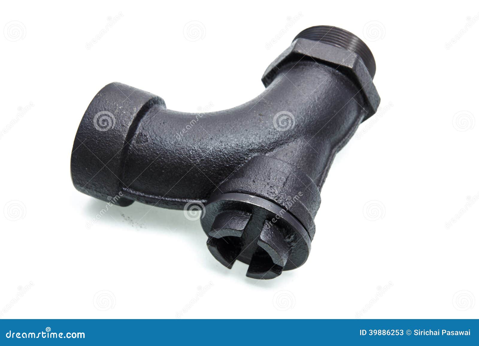 Brown water pipe stock image. Image of isolated, tool - 39886253