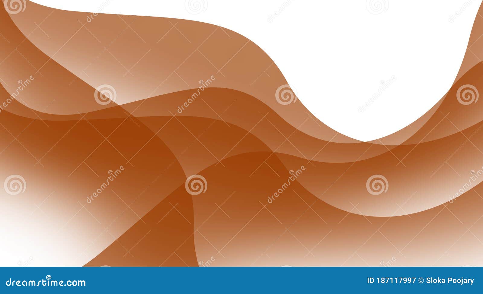 Brown Waves on White Background,wavy Background,brown Background Stock ...