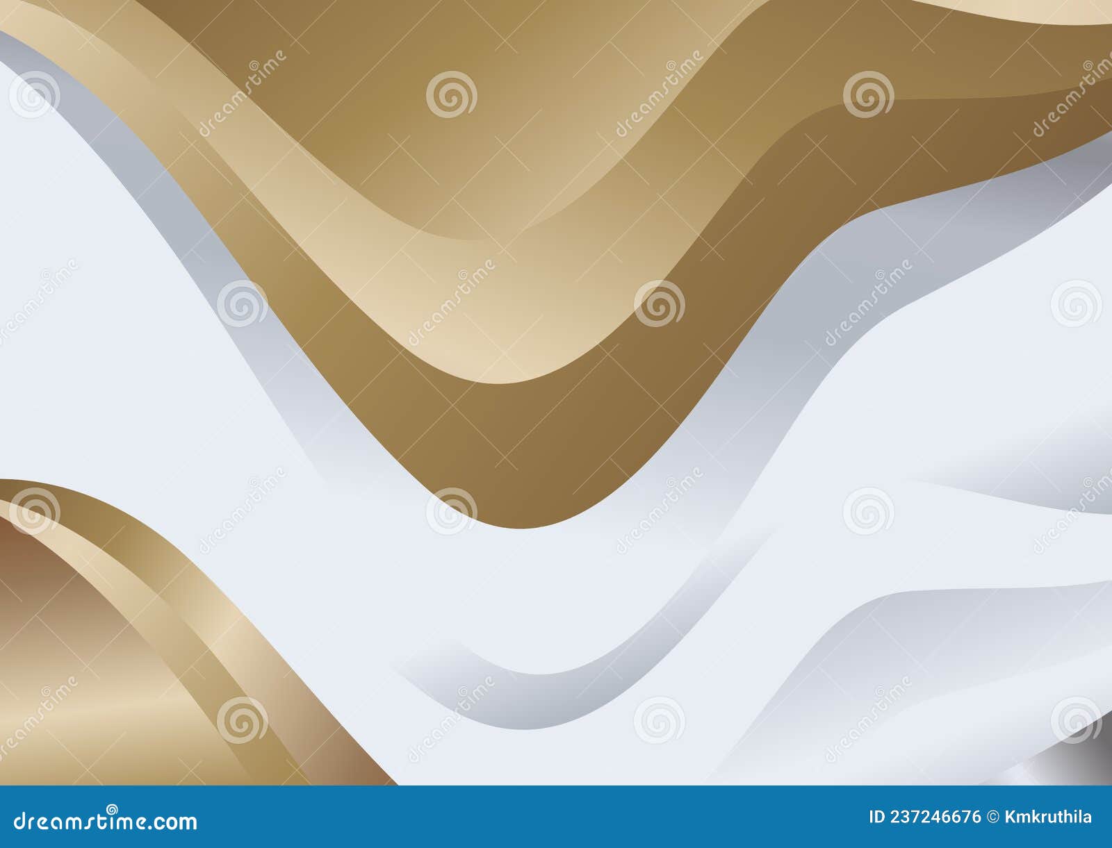 Brown Wavy Background with Space for Your Text Vector Image Beautiful ...