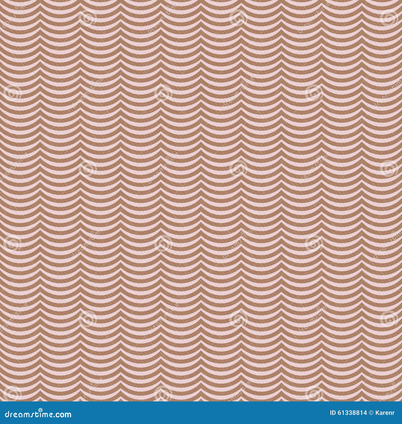Brown Wavy Stripes Tile Pattern Repeat Background Stock Illustration ...