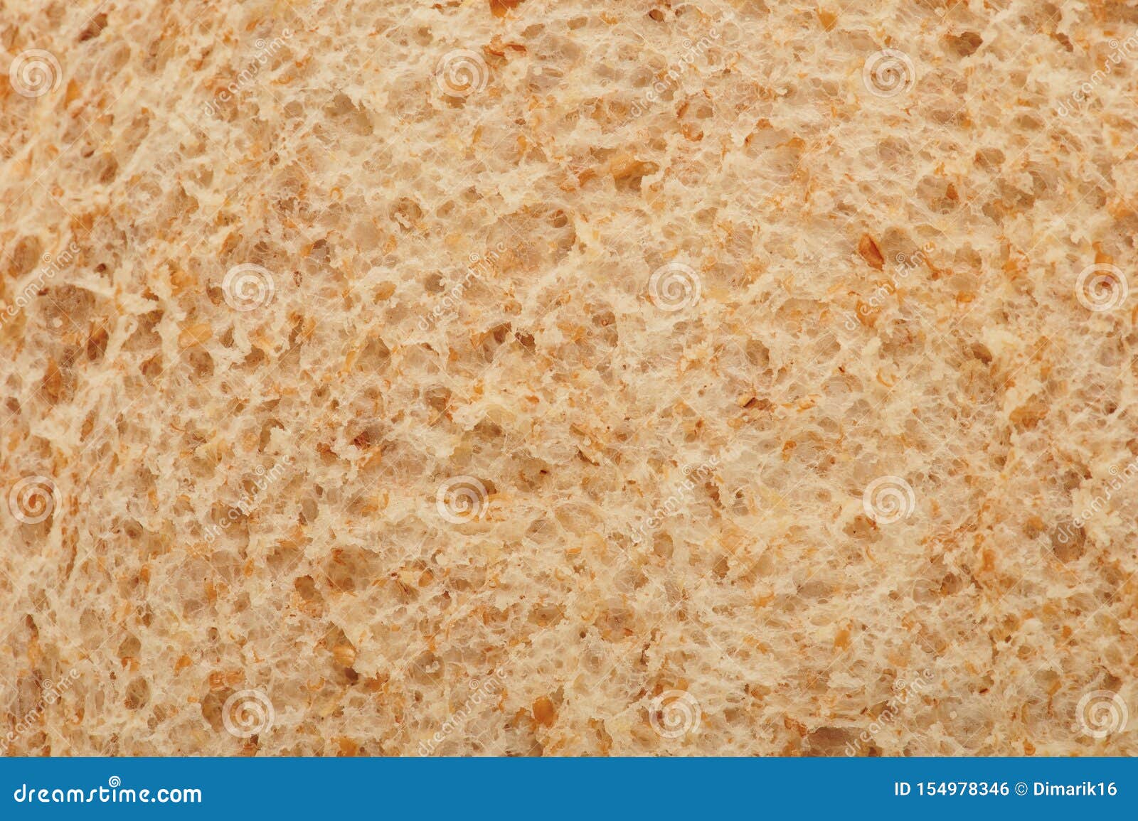 Brown wheat bread texture stock photo. Image of loaf - 154978346