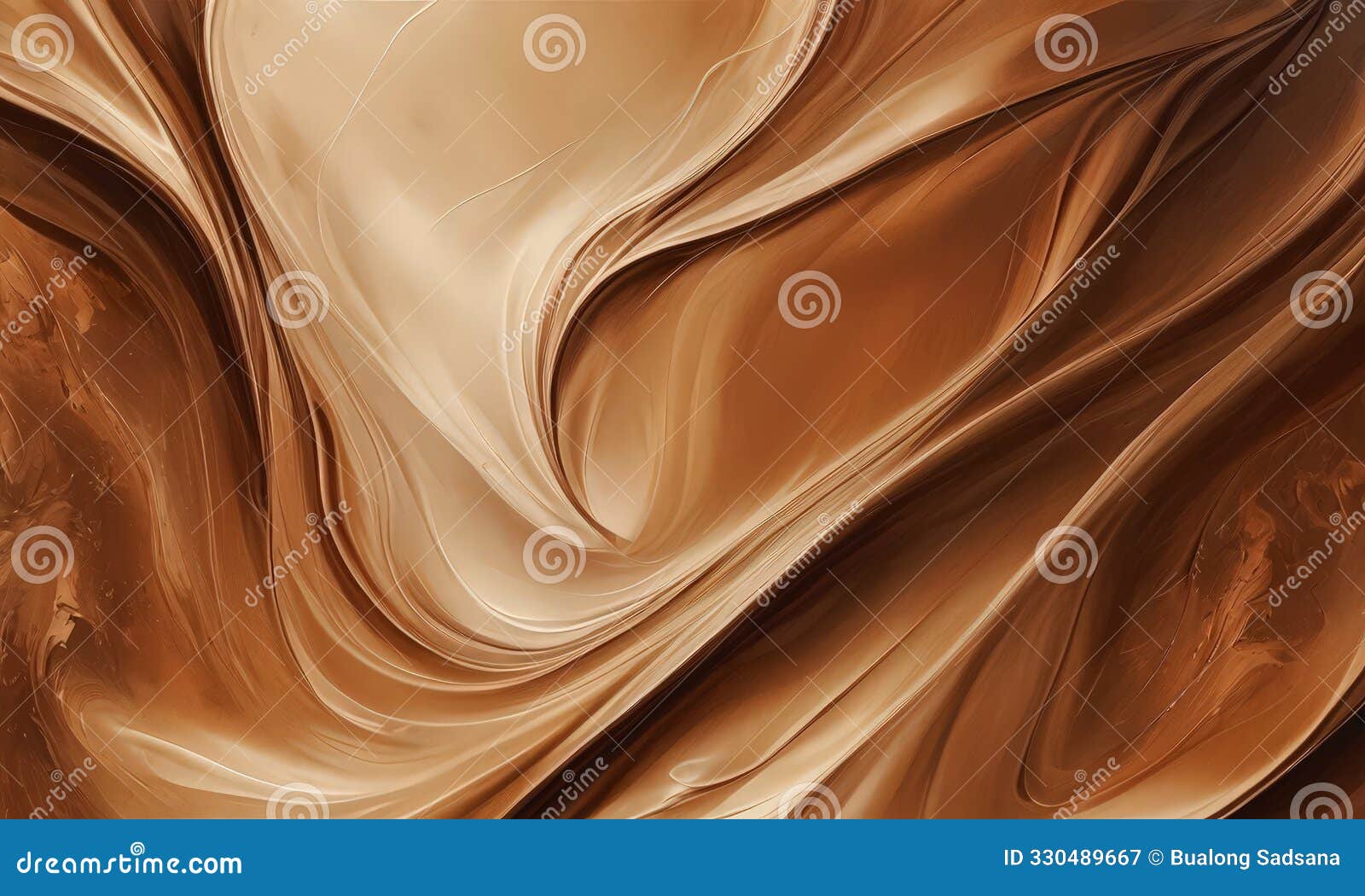 Brown and White Abstract Background Stock Illustration - Illustration ...