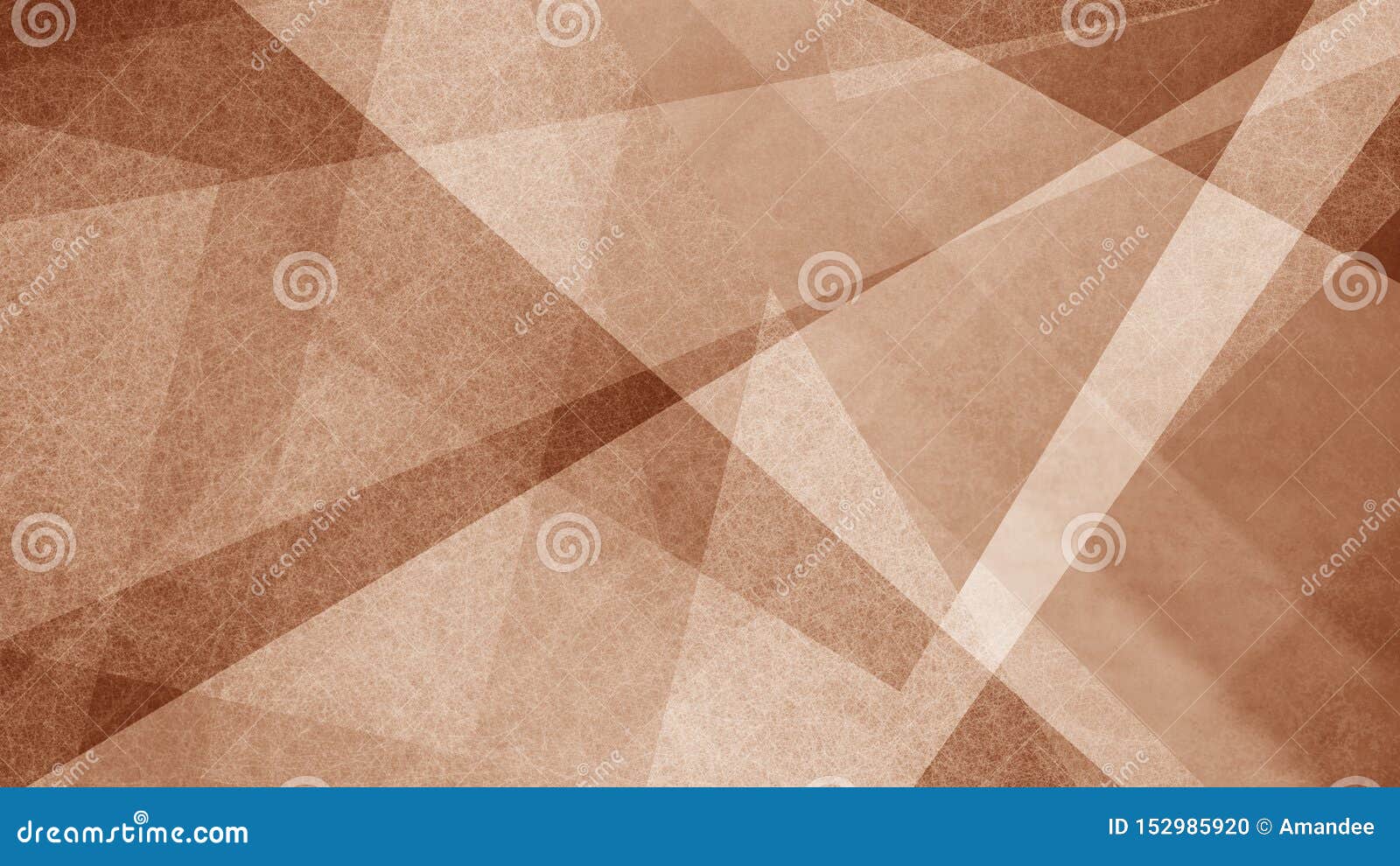 Brown and White Abstract Background with Stripes and Triangle Shapes in ...