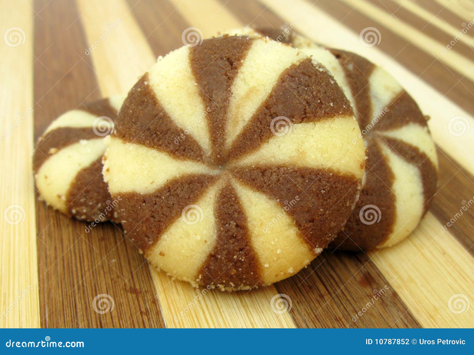 Brown And White Chocolate Biscuits Stock Photography - Image: 10787852