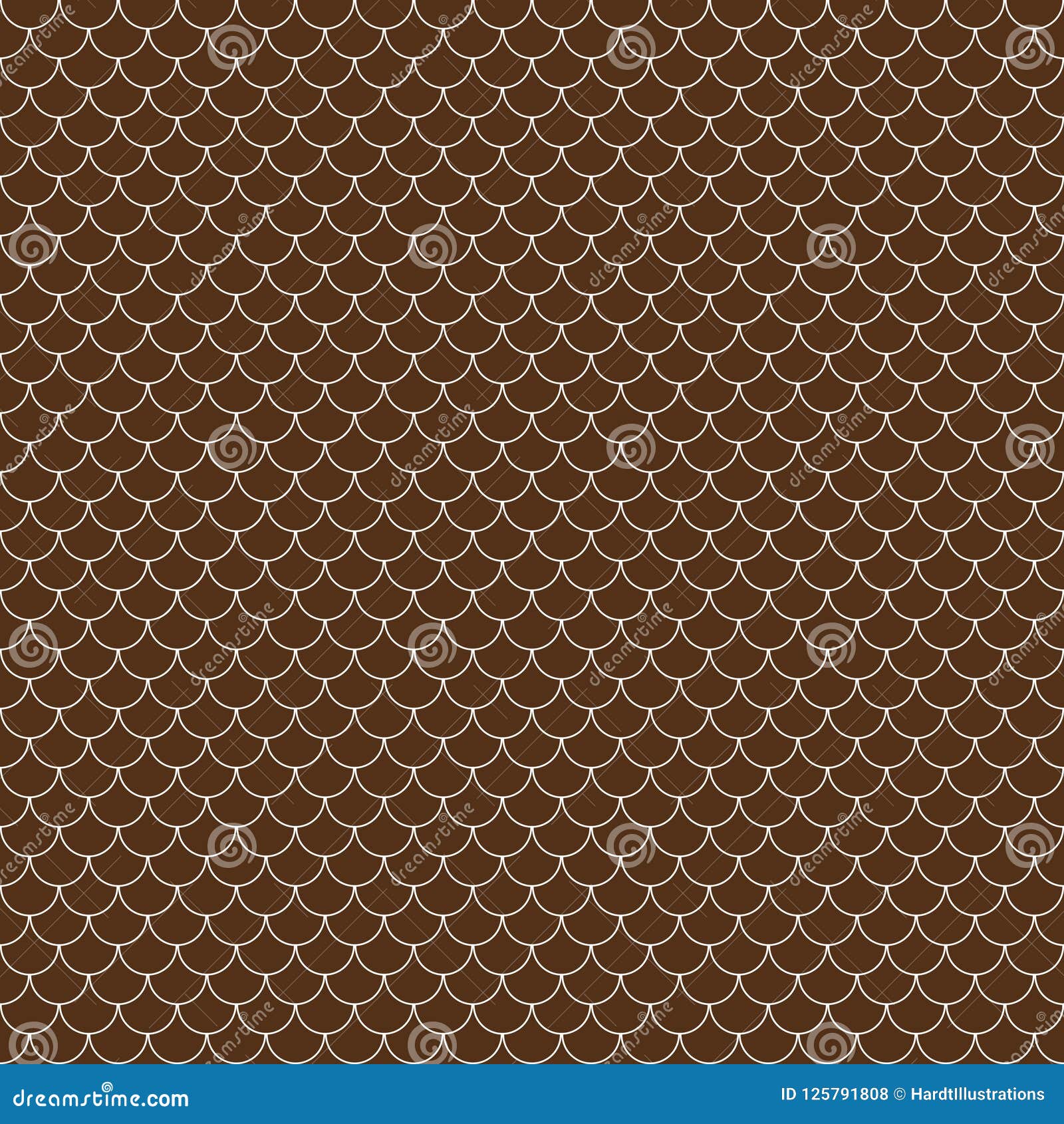 Fish Scales Seamless Pattern Stock Vector - Illustration of scallops ...