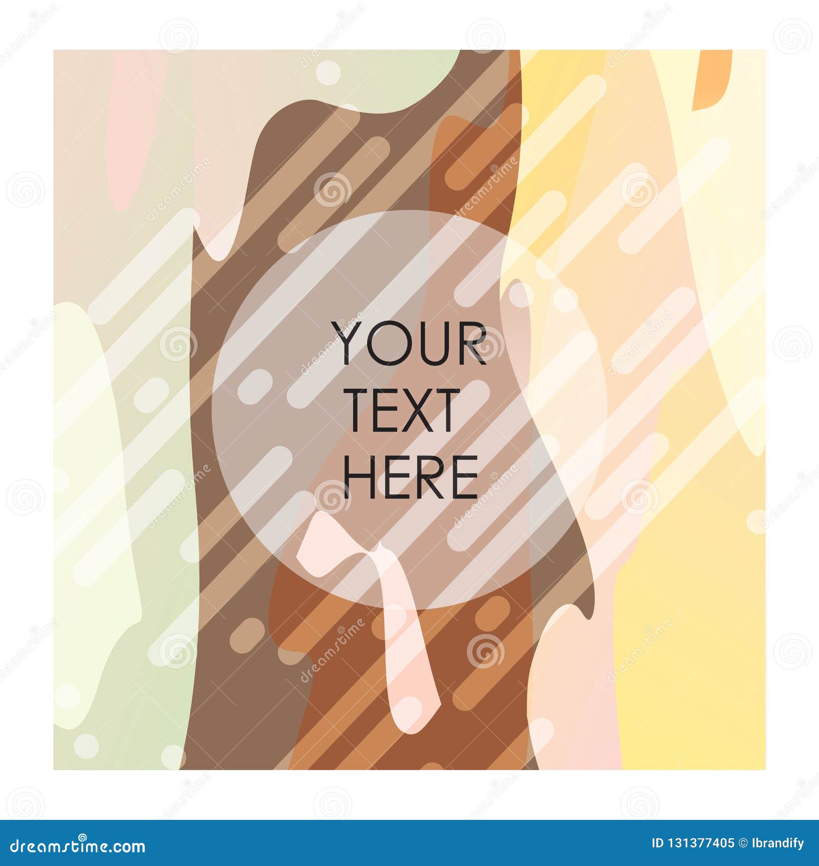 Brown and White Pattern Background Vector Stock Vector - Illustration ...