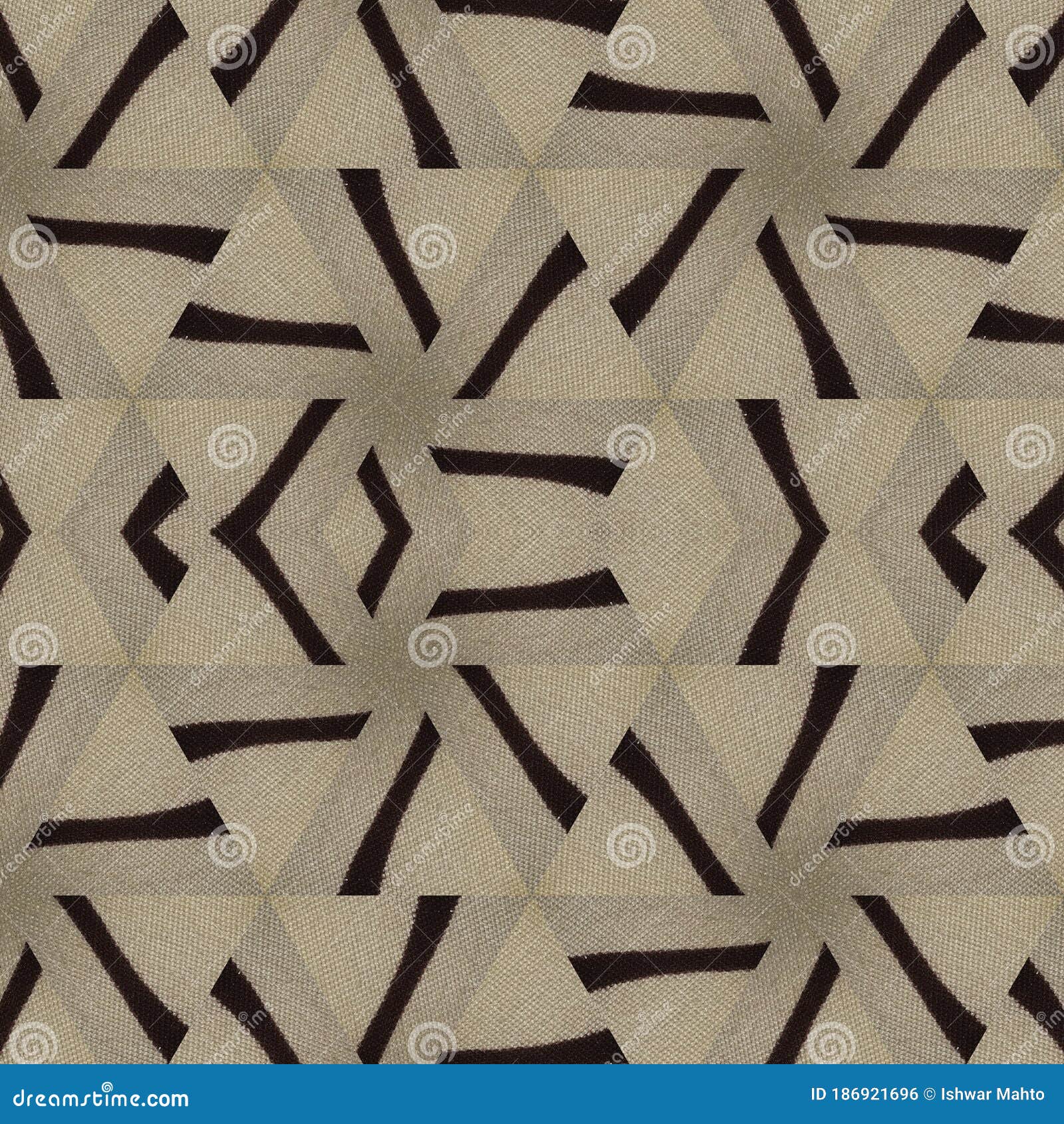 Brown and white (pattern). stock photo. Image of wall - 186921696