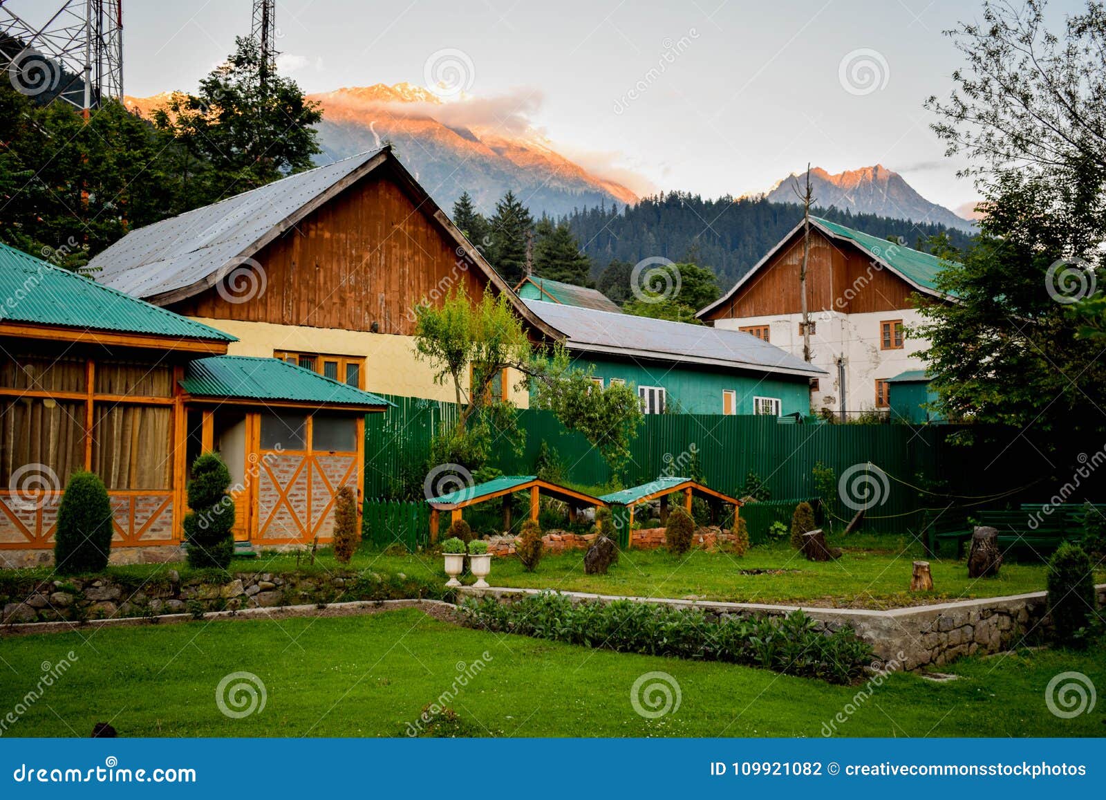 Brown And White Resthouse Picture. Image: 109921082