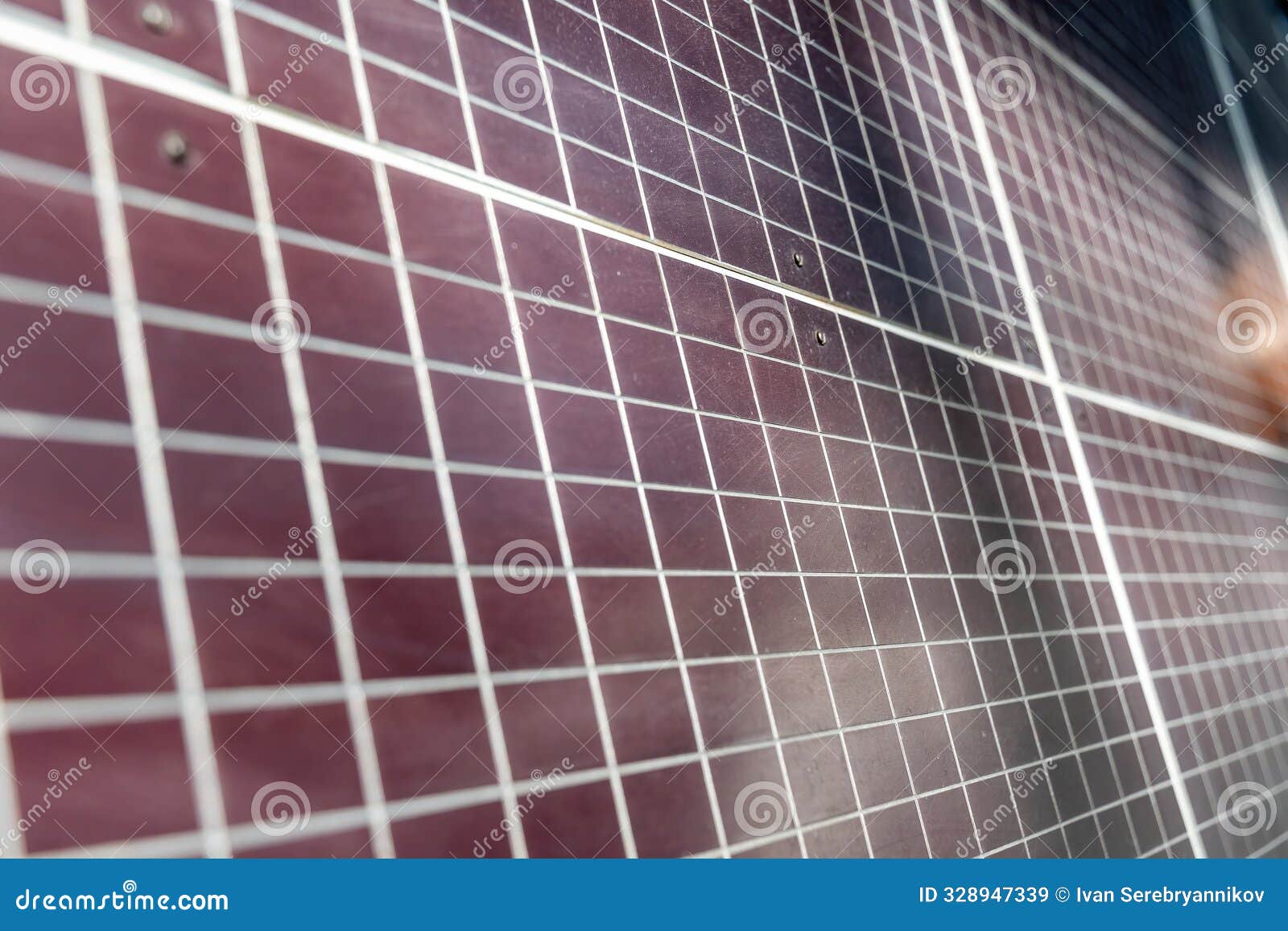 Brown Wide Solar Panel for Ecological Power Generation Stock Image ...