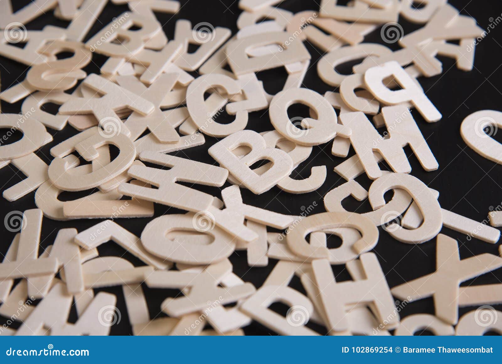 Brown Wood English Alphabet Stock Photo - Image of font, collection ...