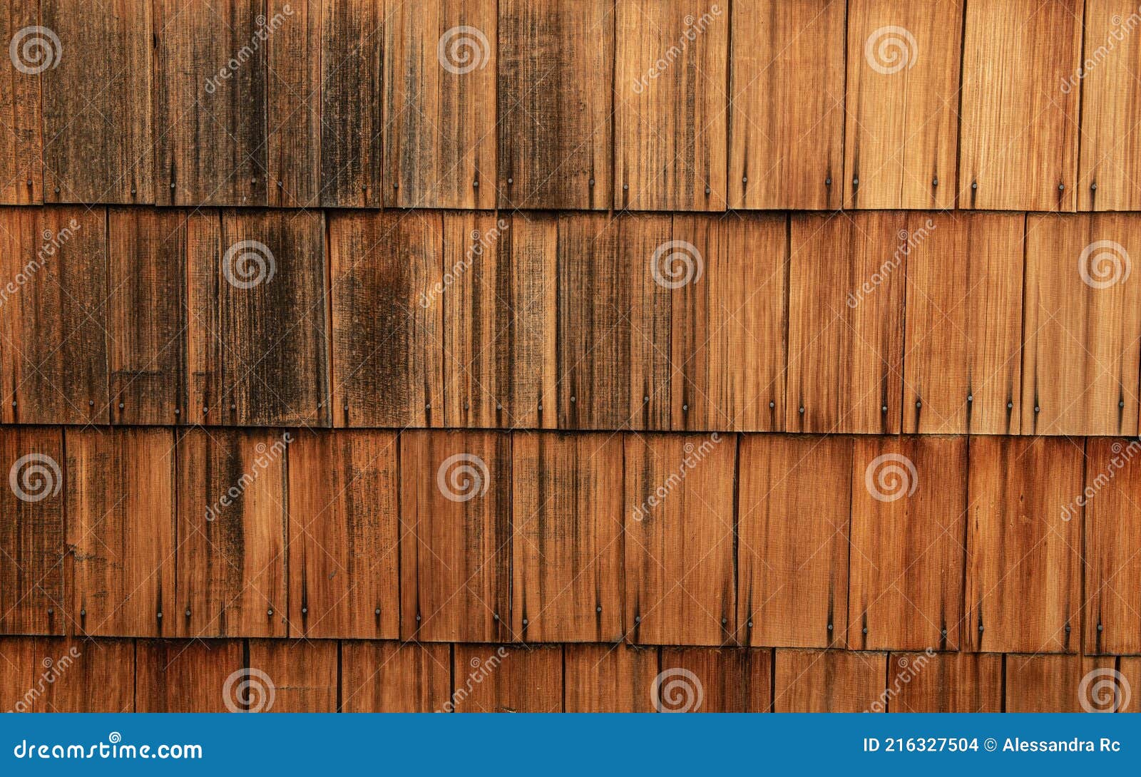 Wood Shake Wall. Backgrounds And Wallpapers. Room For Text Stock ...