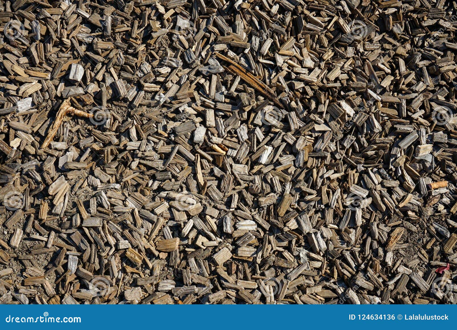 Brown Wood Shingles on Ground, Full Frame for Background Stock Photo ...