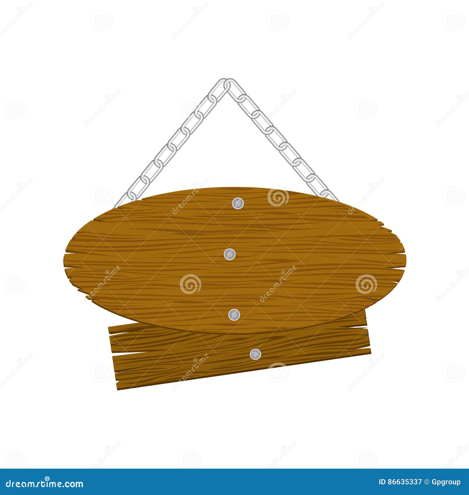Brown wood sign icon image stock illustration. Illustration of ...