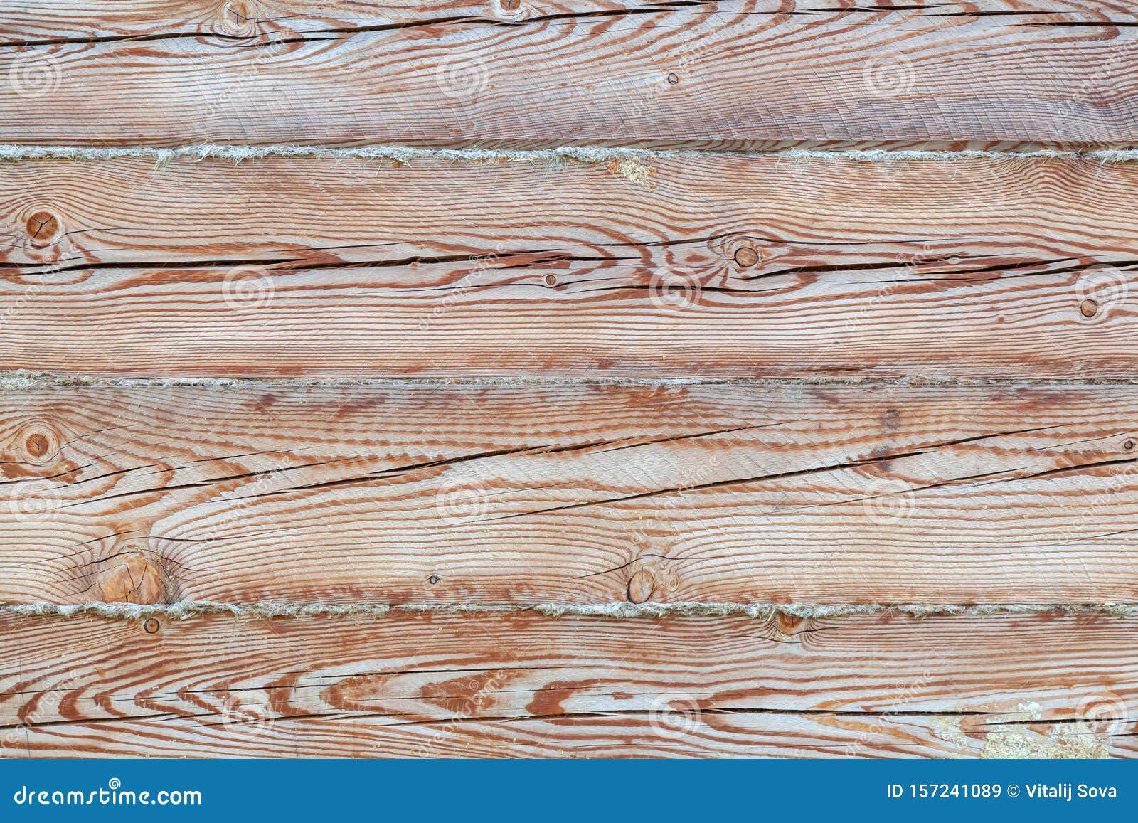 Brown Wood Texture with Horizontal Lines of Bars Stock Image - Image of ...