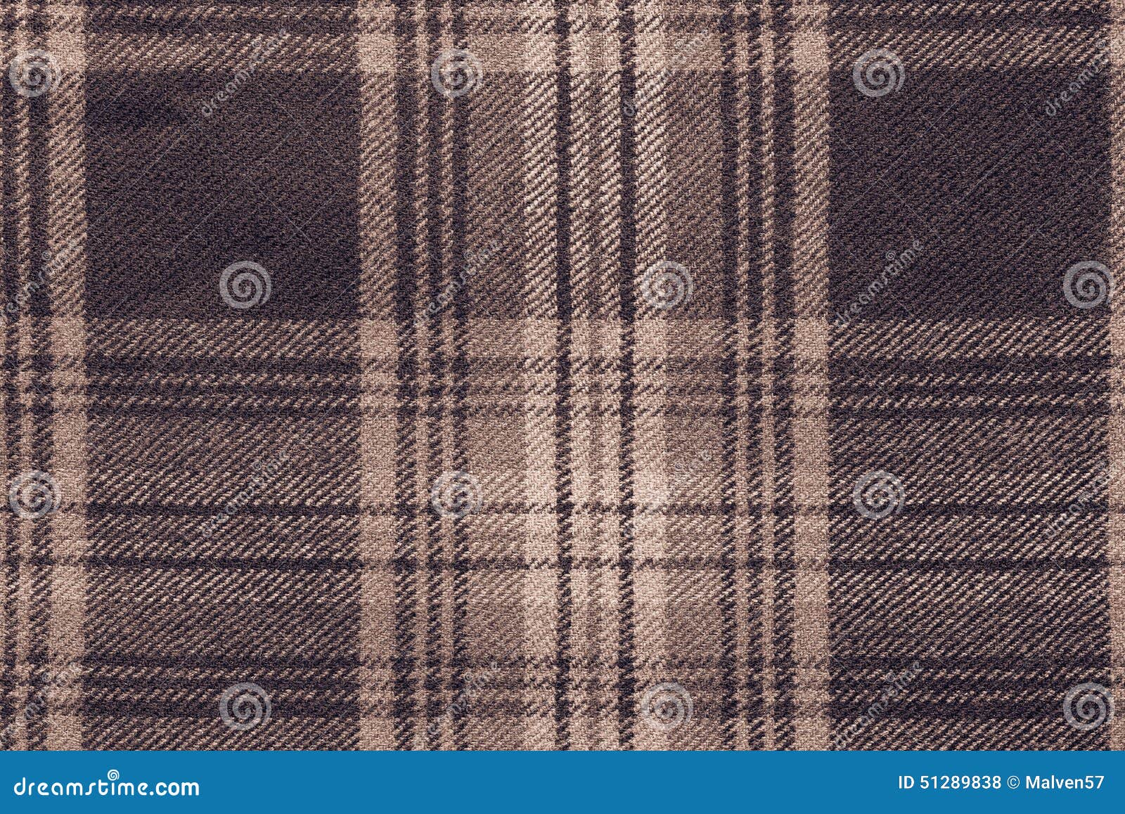 Brown Woolen Fabric with an Checkered Pattern Stock Photo - Image of ...