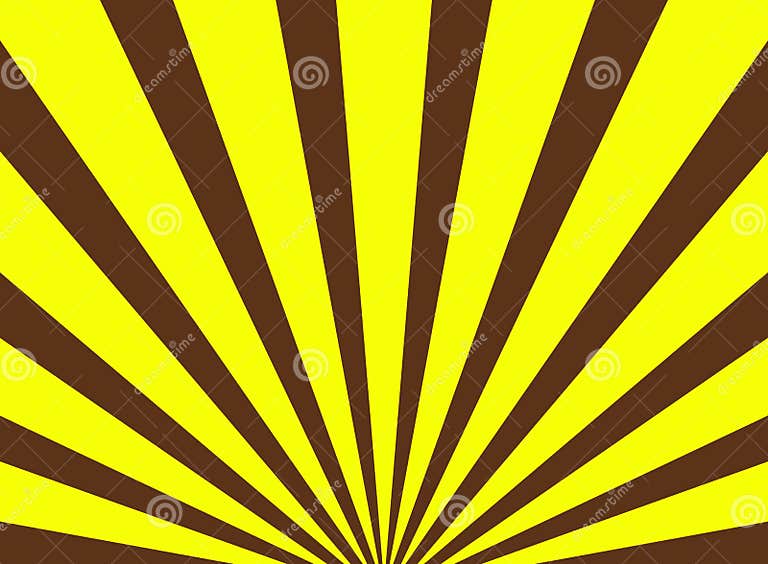 Brown and Yellow Rays Texture Stock Illustration - Illustration of ...