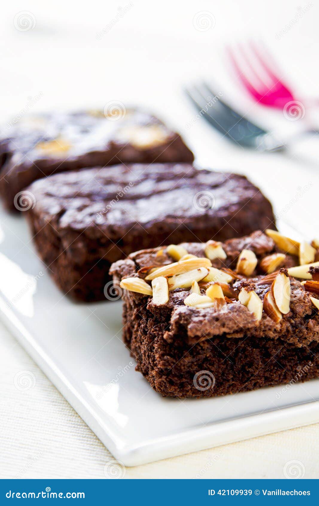 Brownies with Varieties Topping Stock Image - Image of decorating ...