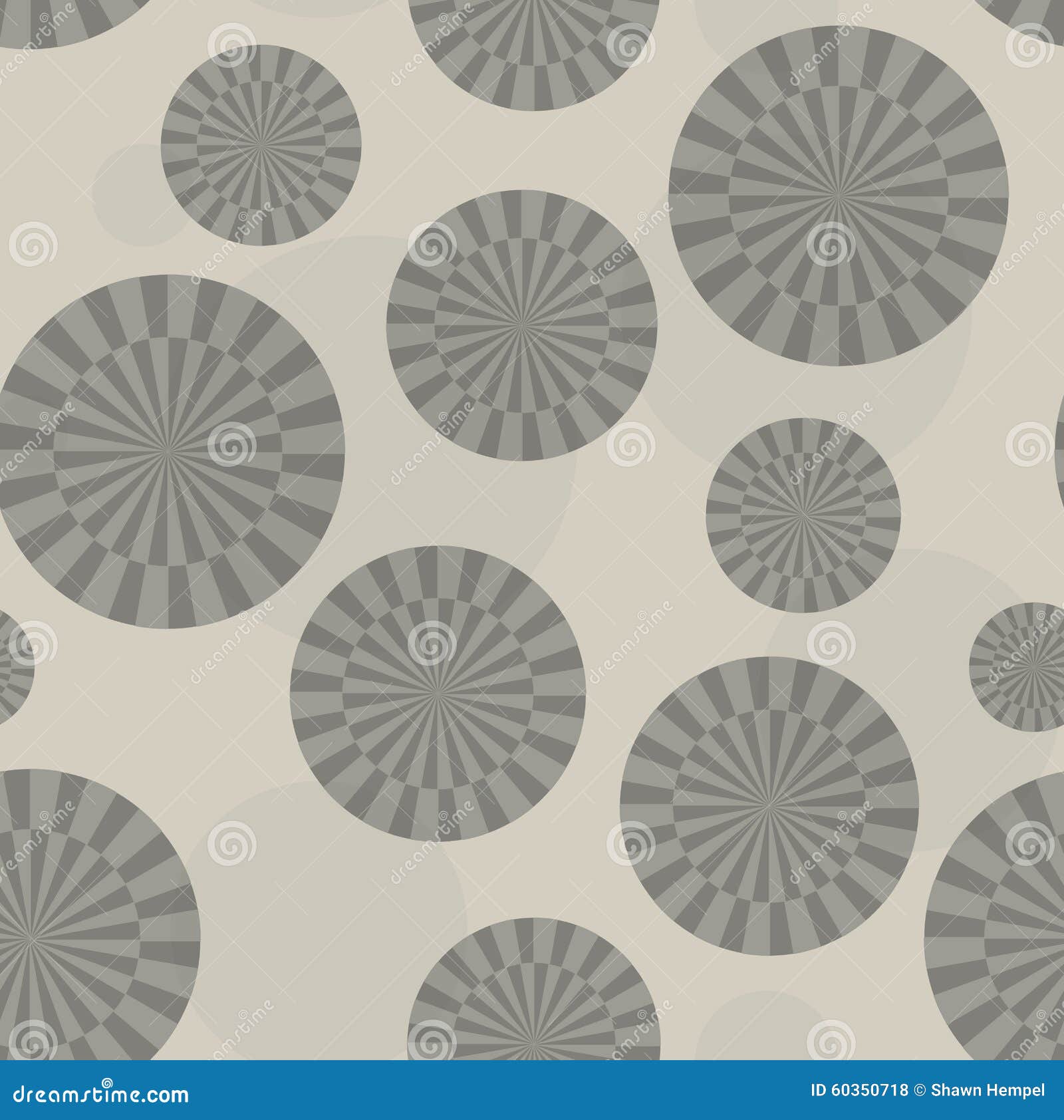 Brownish Abstract Sunray Circle Pattern Stock Illustration ...