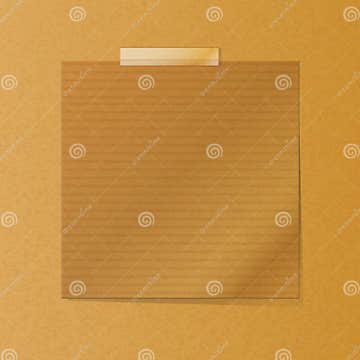 Brownpaper Note on Texture Background Stock Vector - Illustration of ...