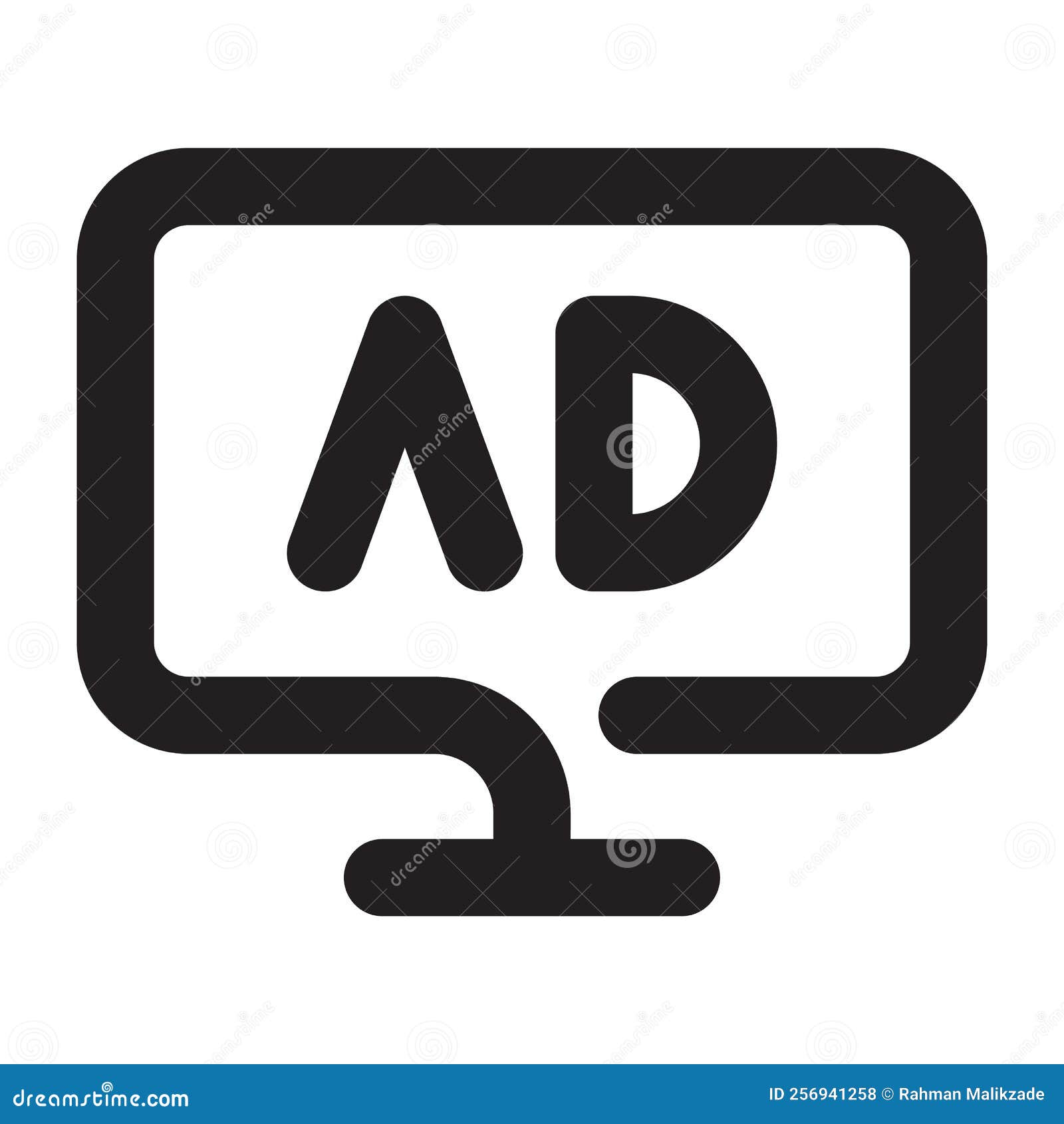 Browser Ad Block Icon. Ad Blocker or Advertising Concept Vector ...