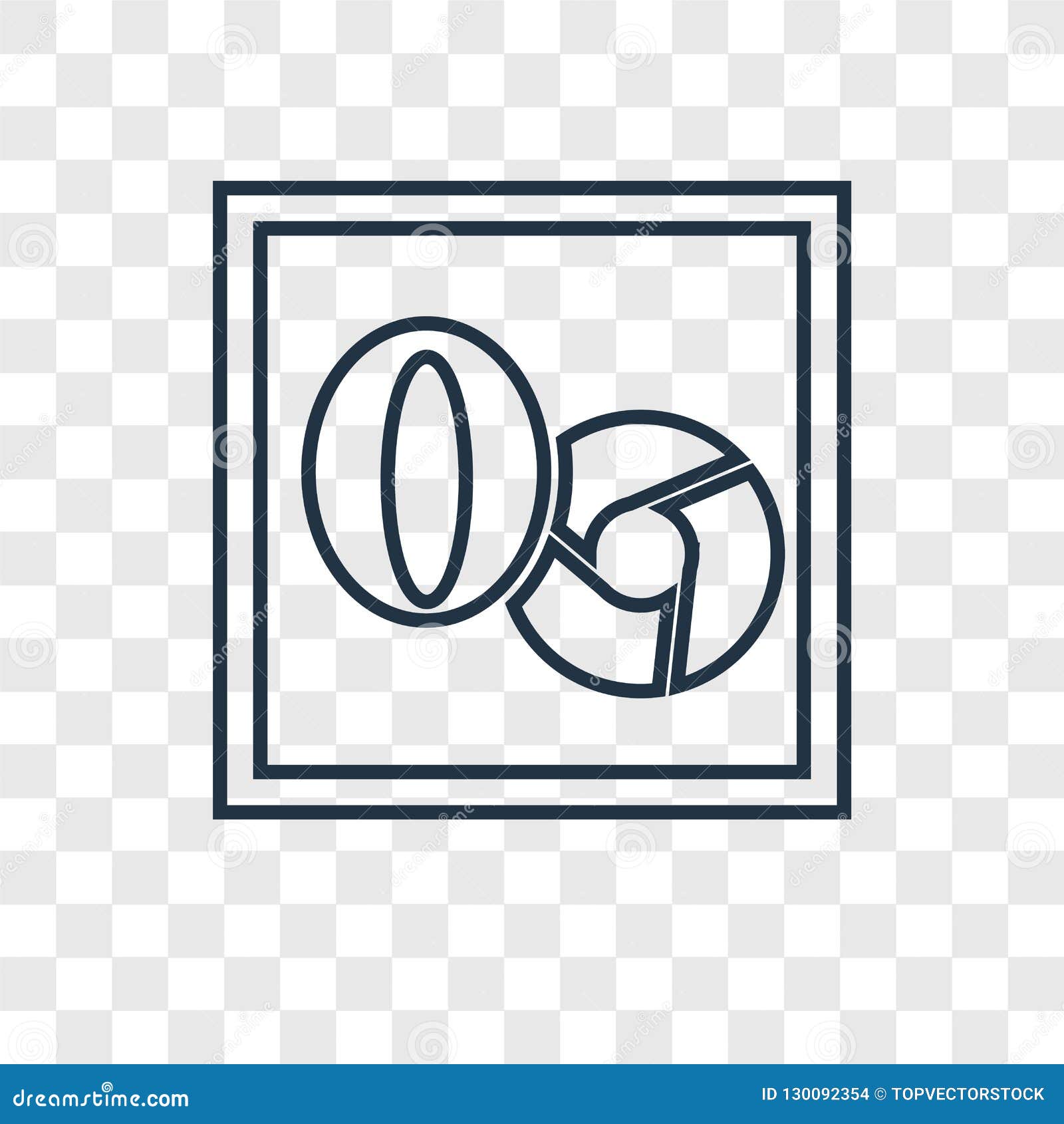 Browser Concept Vector Linear Icon Isolated on Transparent Background ...