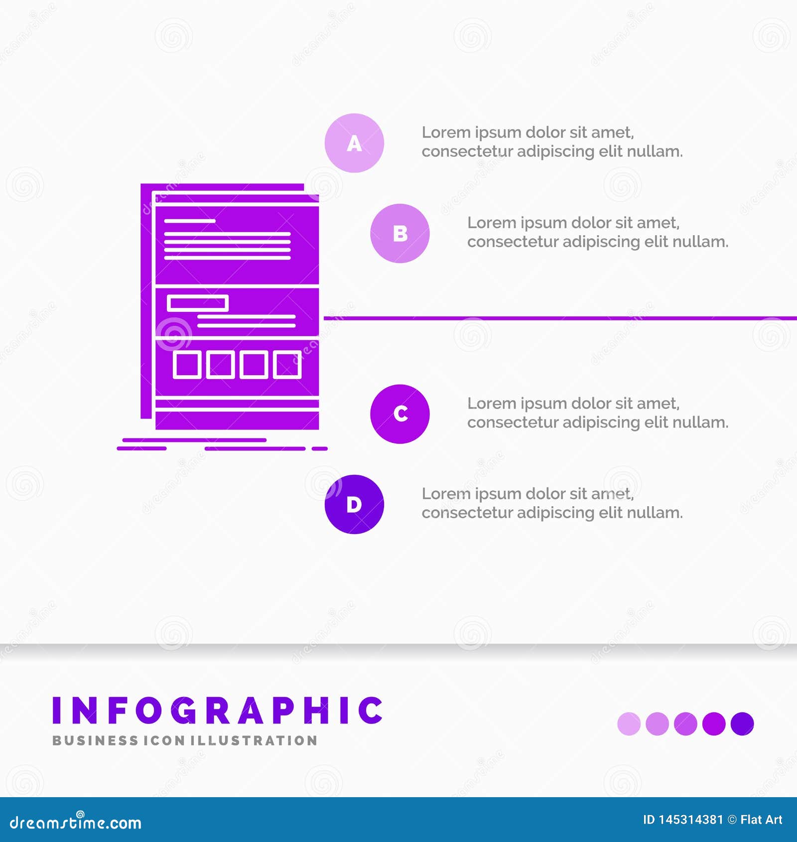 Browser, Dynamic, Internet, Page, Responsive Infographics Template for ...