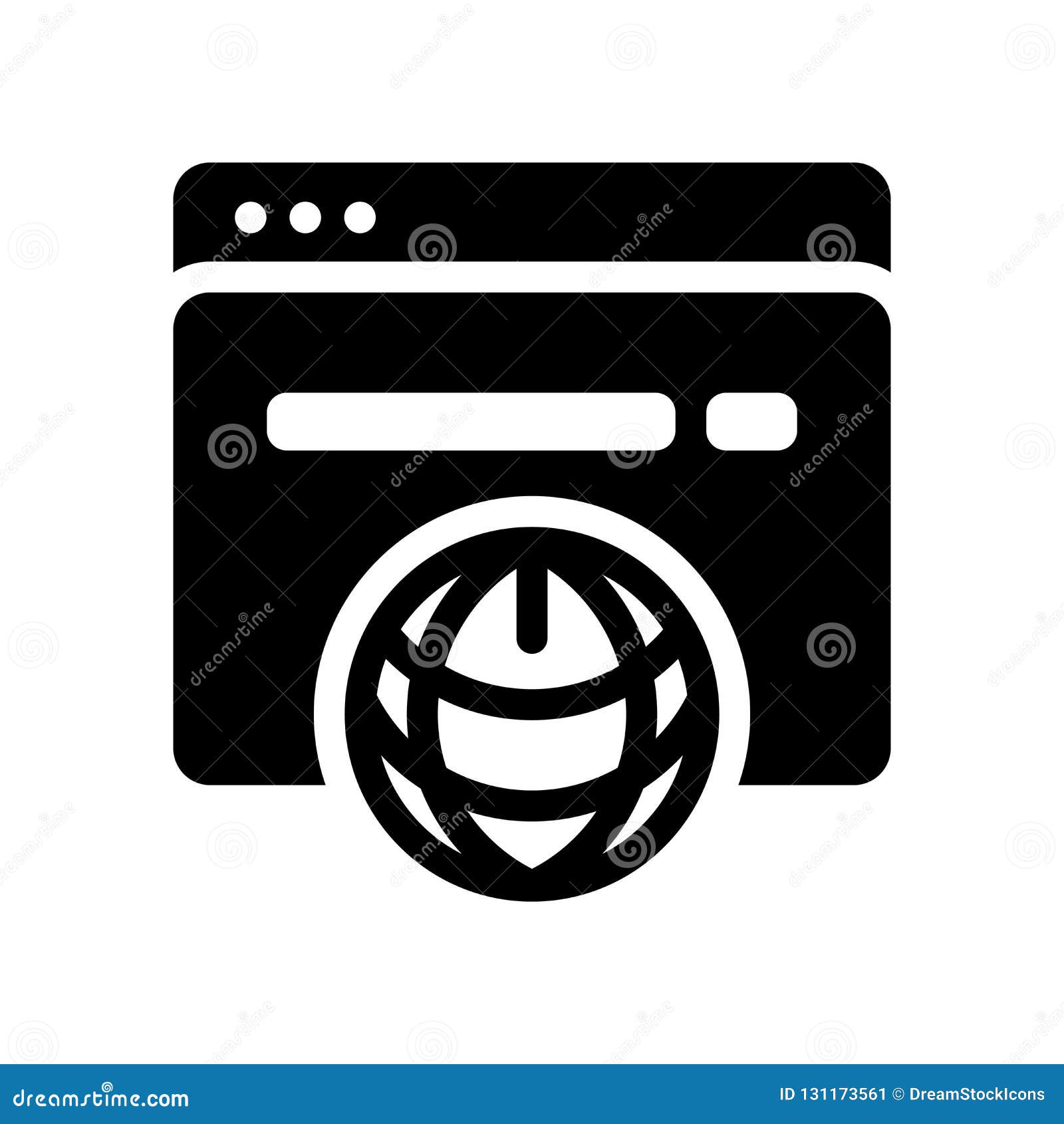Browser Icon. Trendy Browser Logo Concept on White Background Fr Stock ...