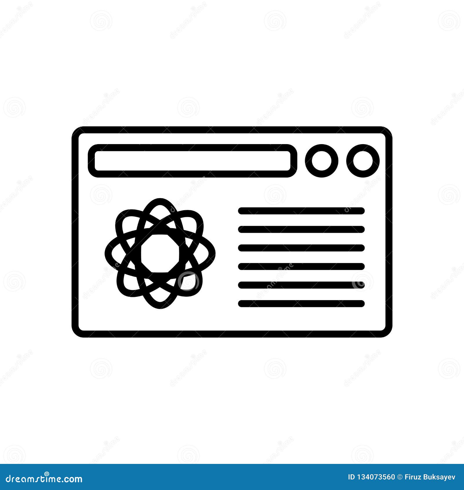 Browser Icon Vector Isolated on White Background, Browser Sign , Sign ...