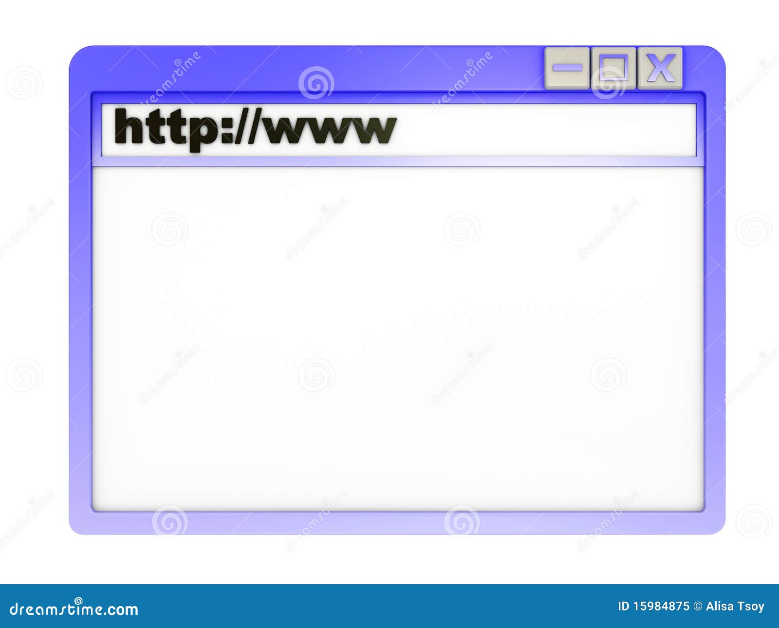 Browser page stock illustration. Illustration of browser - 15984875
