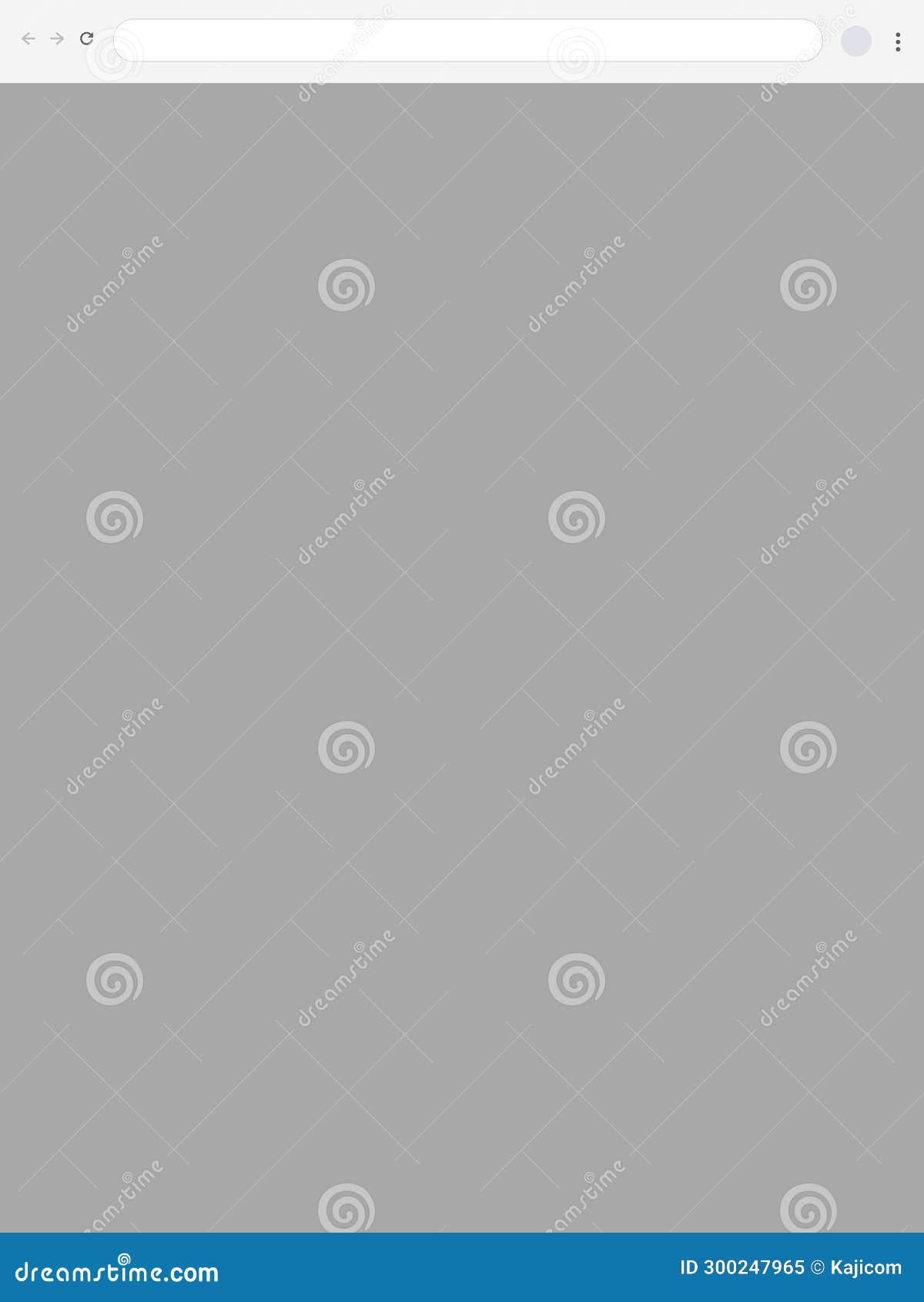 Browser Window Mockup 3D Rendering Stock Illustration - Illustration of ...