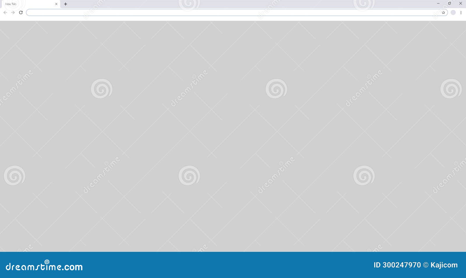 Browser Window Mockup 3d Rendering Stock Illustration Illustration Of