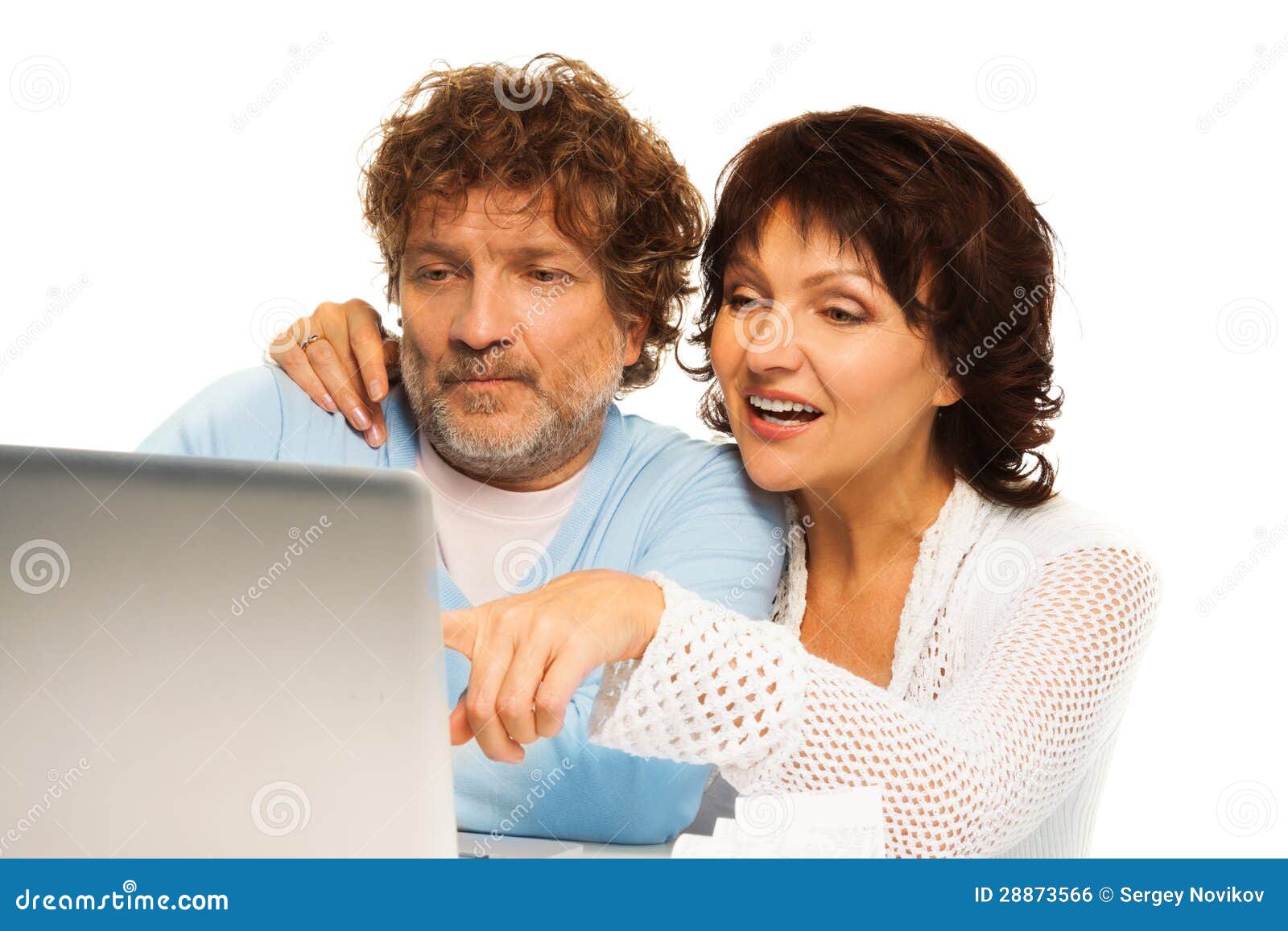 Browsing internet together stock photo. Image of attractive - 28873566