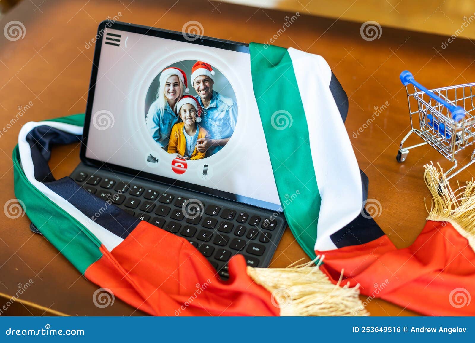 Browsing Network Internet UAE Flag Concept Stock Photo - Image of ...