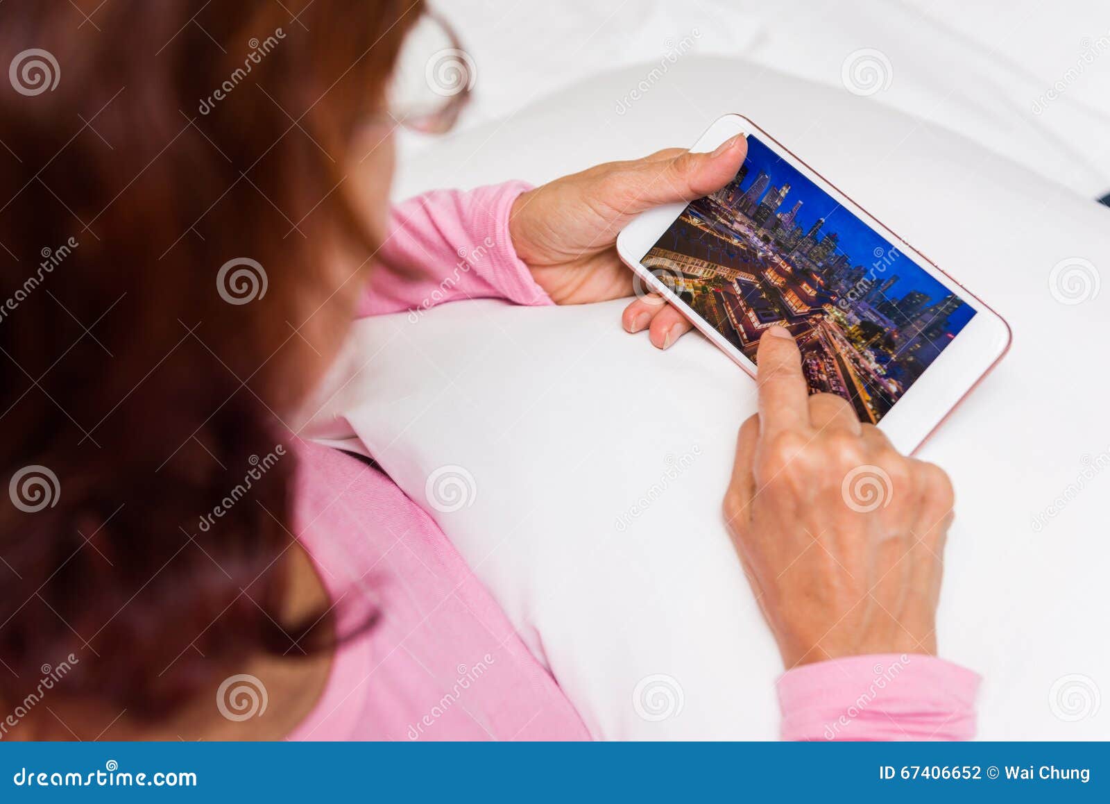 Browsing photos on phone stock photo. Image of home, hand - 67406652