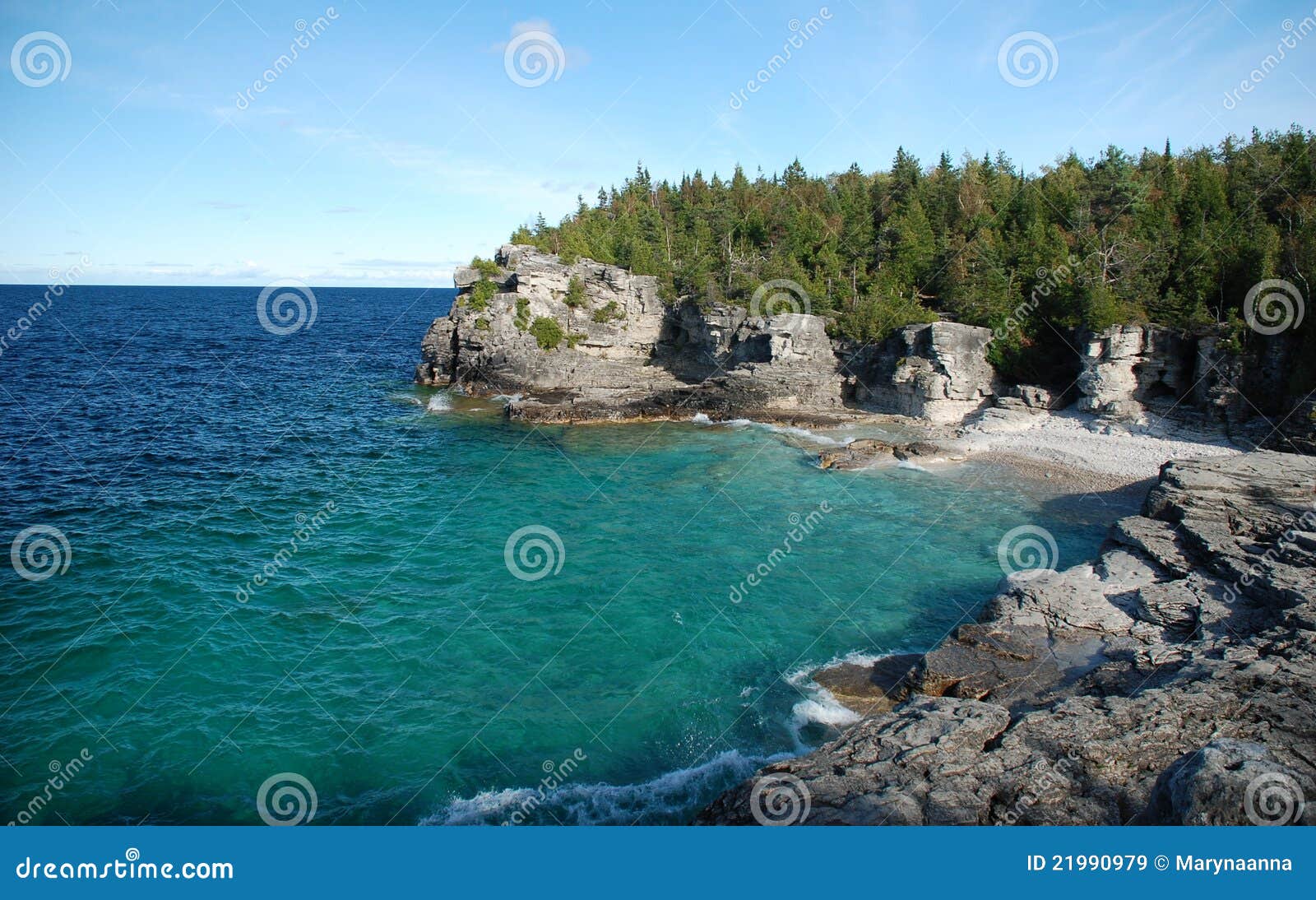 Bruce peninsula stock image. Image of forest, nature - 21990979