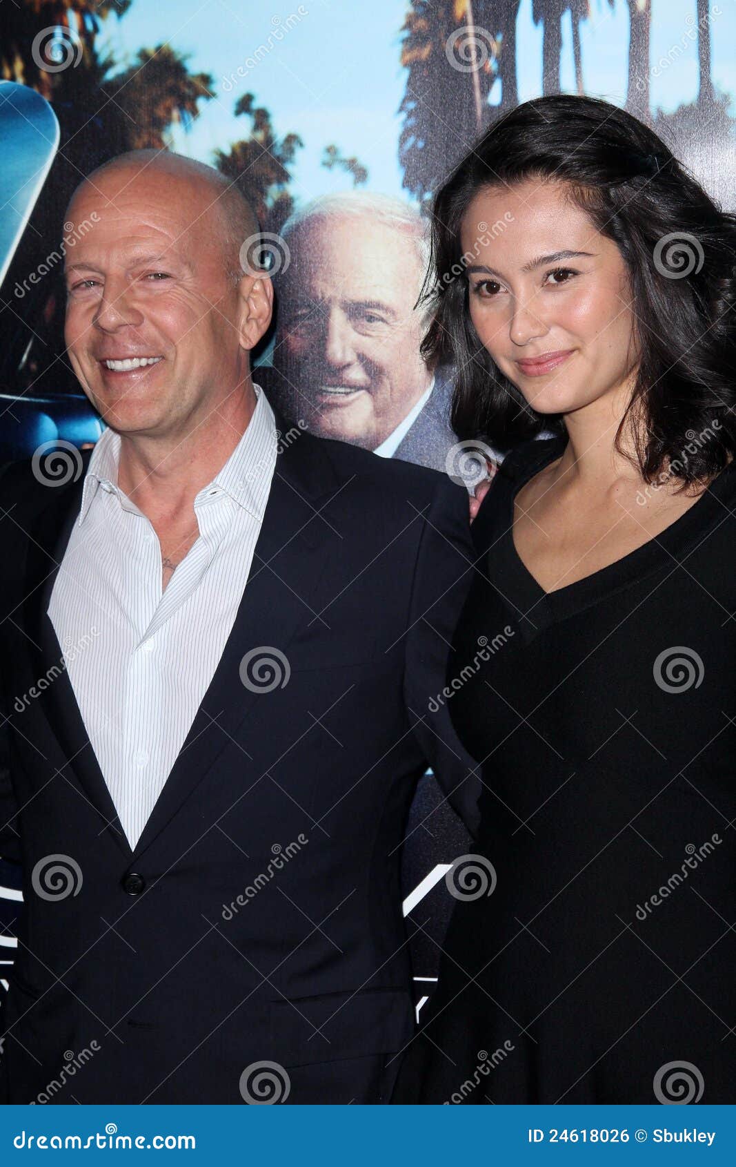 Bruce Willis,Emma Heming editorial photo. Image of studios - 24618026