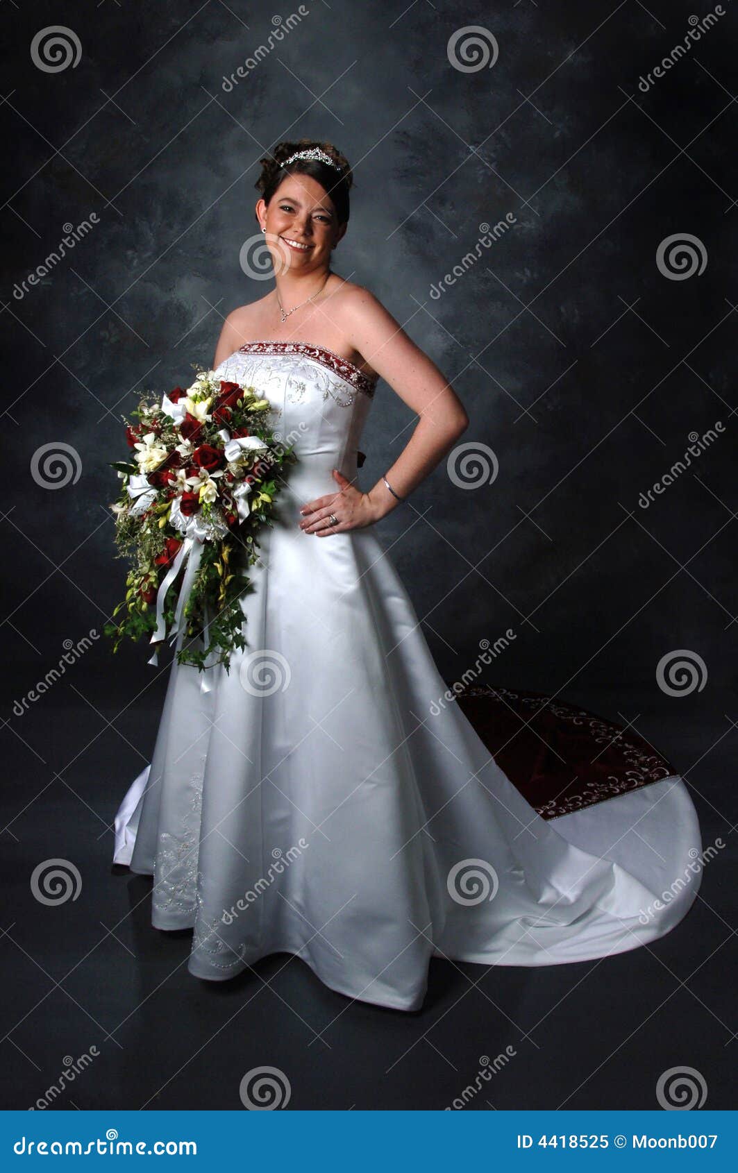 Brud fotografering för bildbyråer. Bild av bifokal, elegantt - 4418525