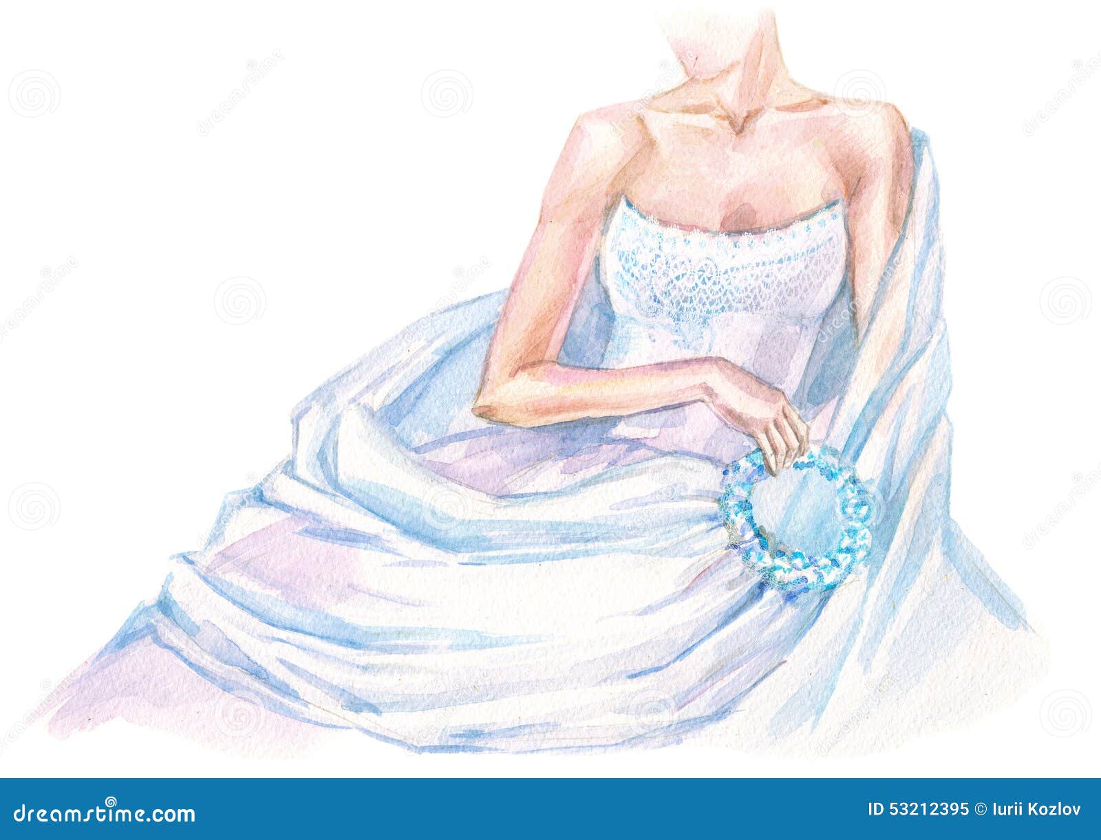 Brud stock illustrationer. Illustration av krona, skönhet - 53212395