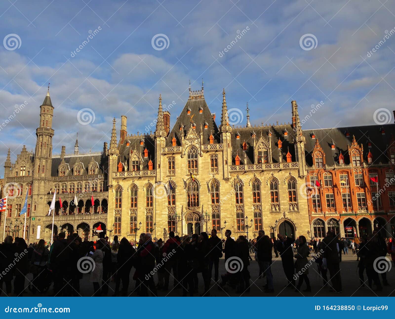 Provincial Court Building in Bruges, Belgium Editorial Image - Image of ...