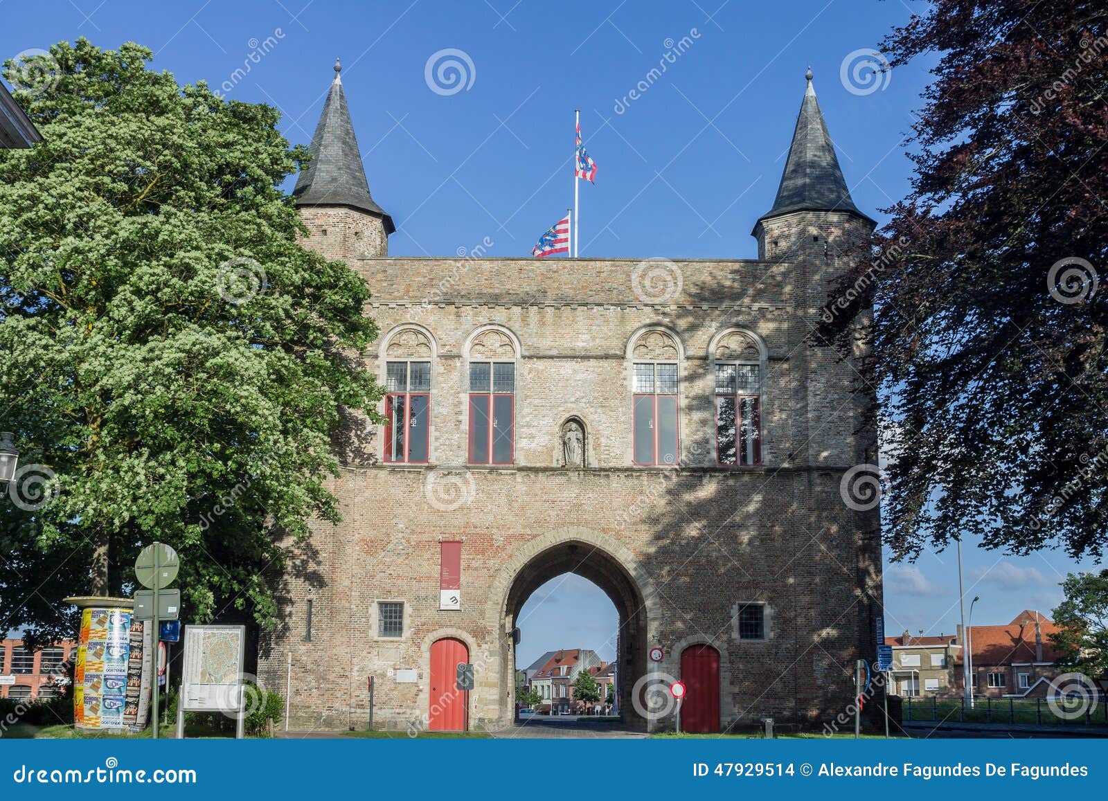 Bruges Belgium editorial stock image. Image of medieval - 47929514